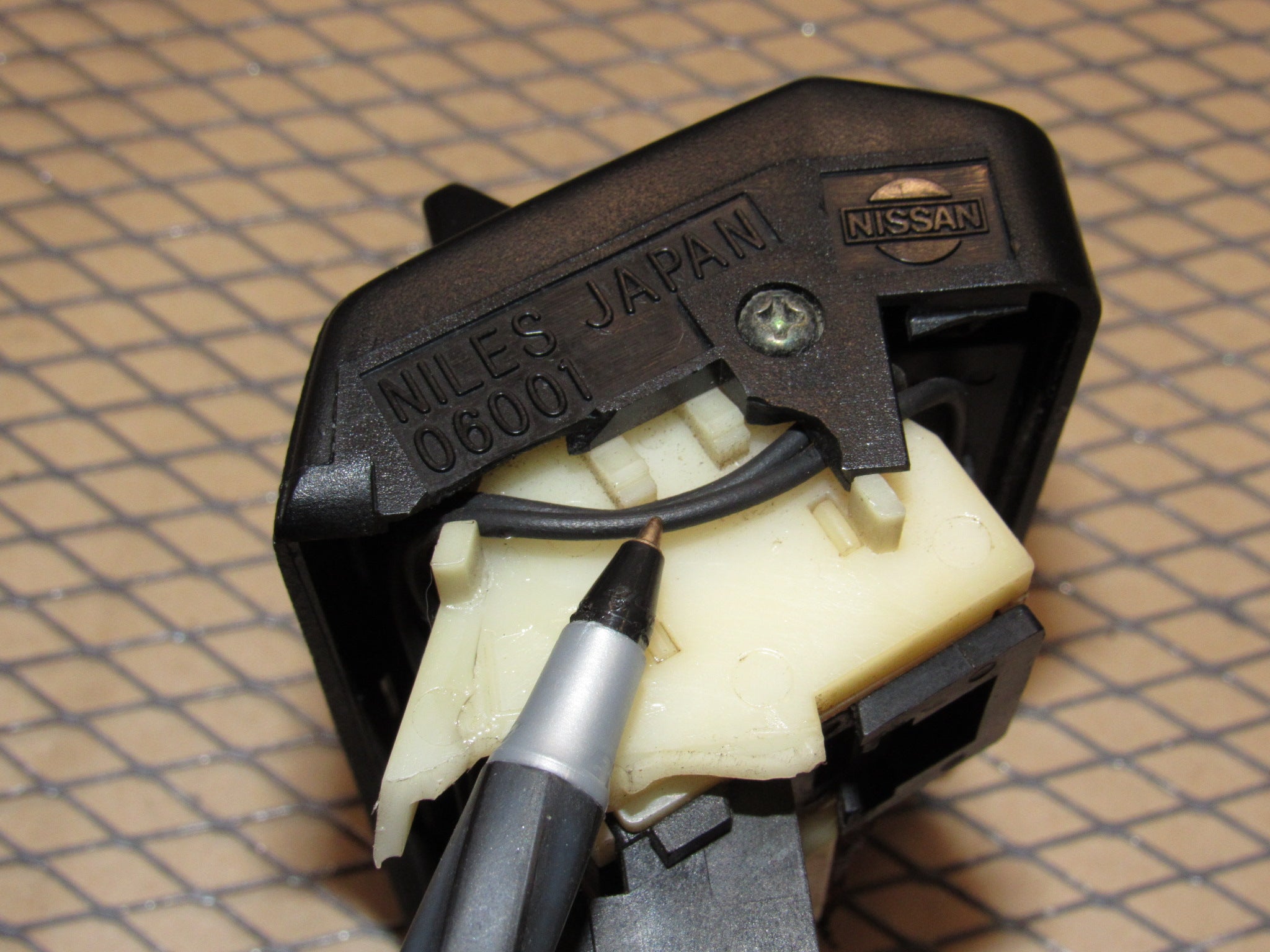 87 88 89 Nissan 300zx OEM Headlight Pop Up Hazard Light Dimmer Switch ...
