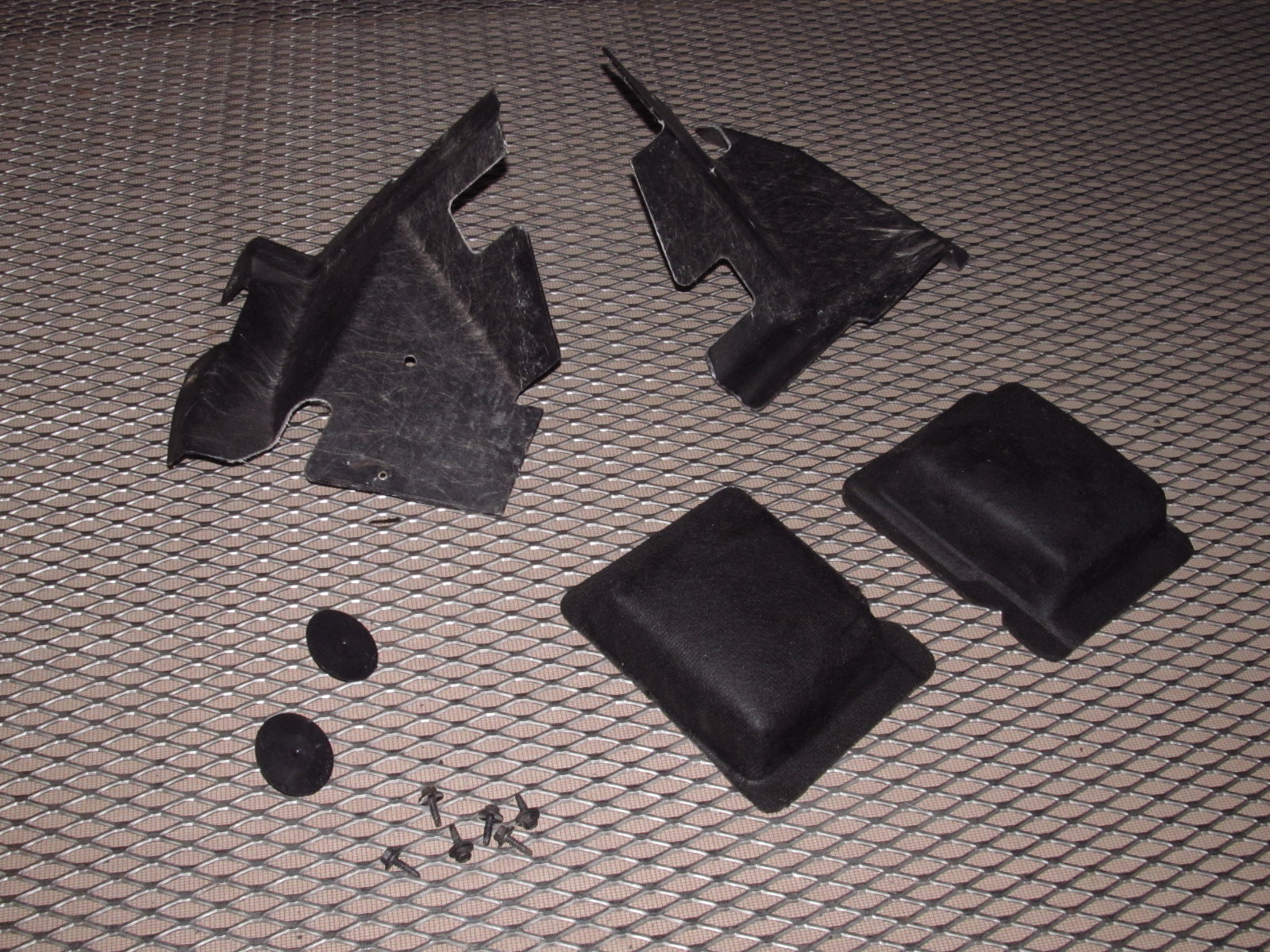 84-89 Chevrolet Corvette OEM Interior Quarter Panel Cover Bracket ...