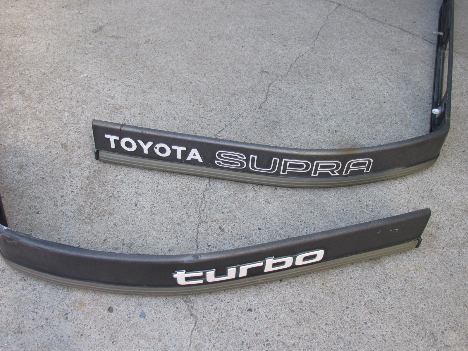 89 90 91 92 Toyota Supra OEM Exterior Rear Corner Moulding ...