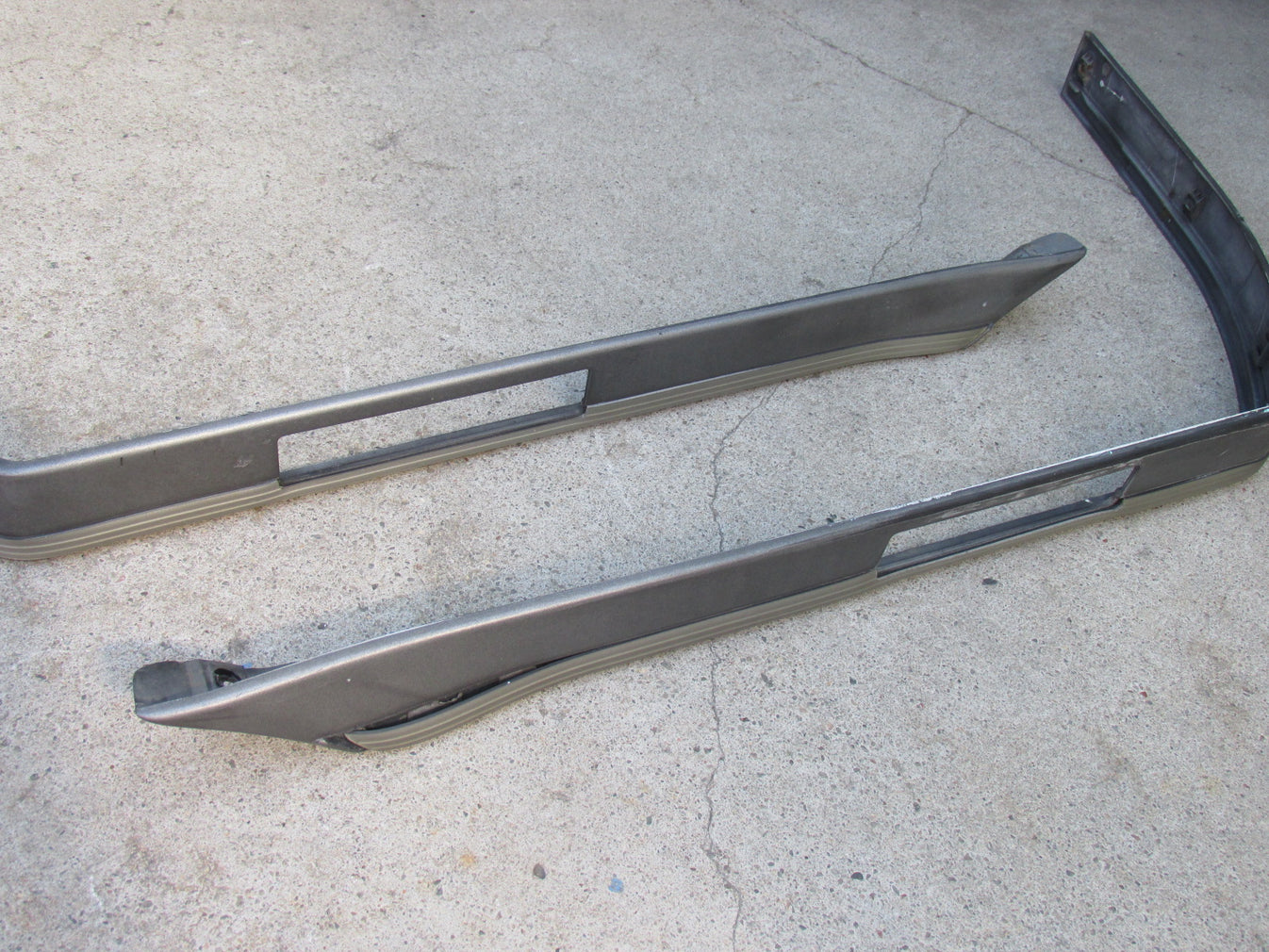 89 90 91 92 Toyota Supra OEM Exterior Rear Corner Moulding ...