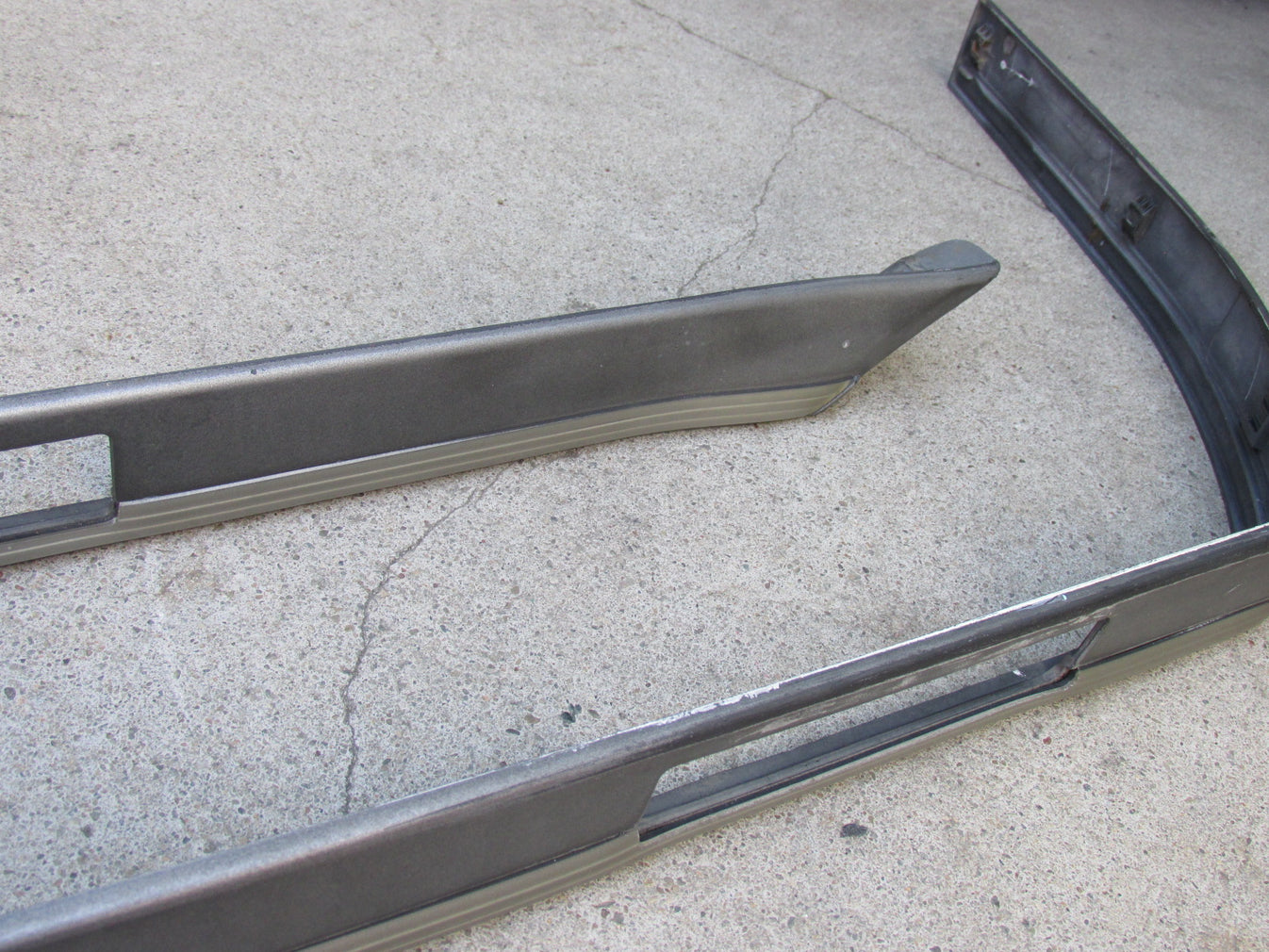 89 90 91 92 Toyota Supra OEM Exterior Rear Corner Moulding ...