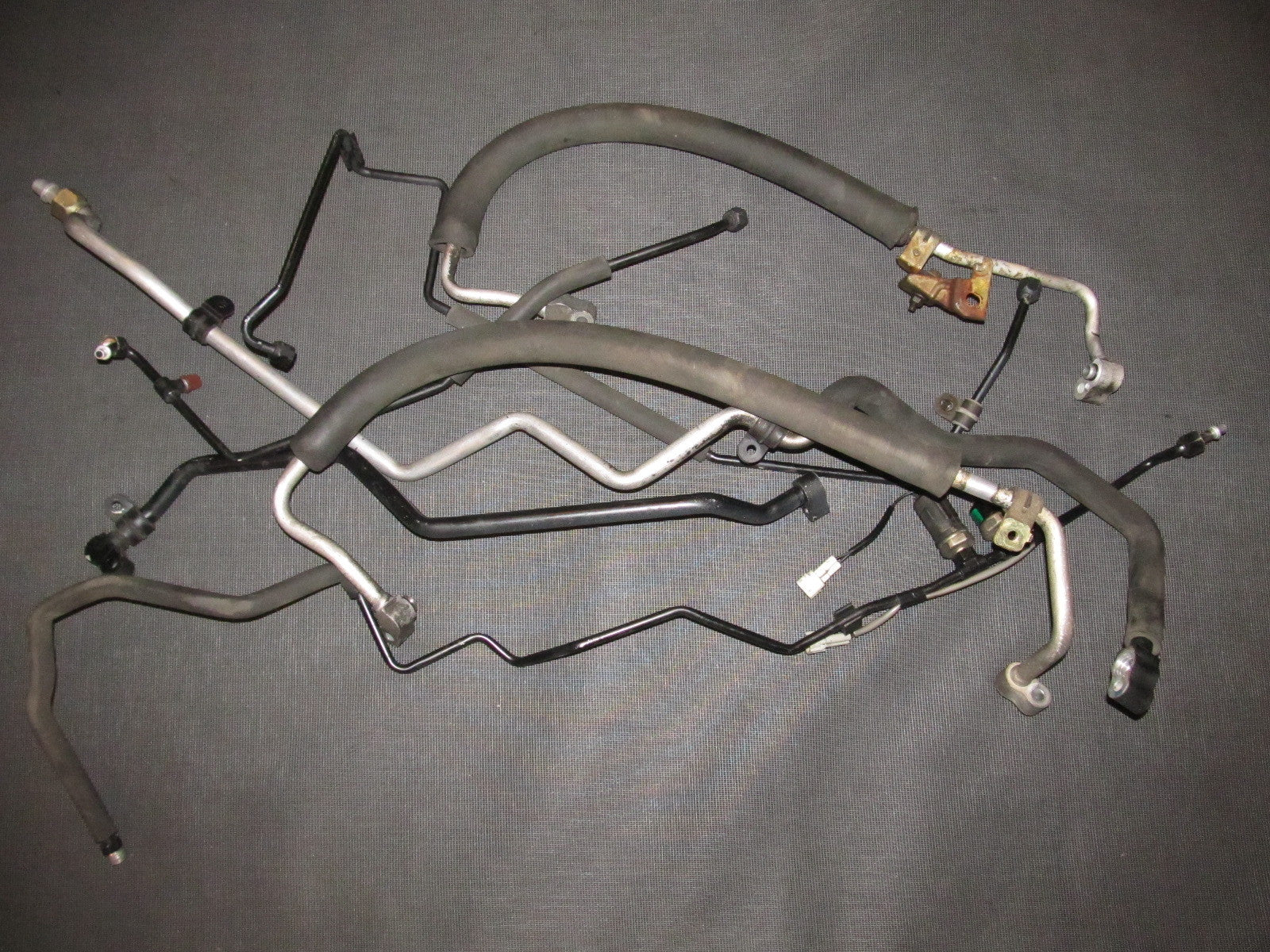 86 87 88 Toyota Supra OEM Turbo A/C Fitting & Hose Set – Autopartone.com