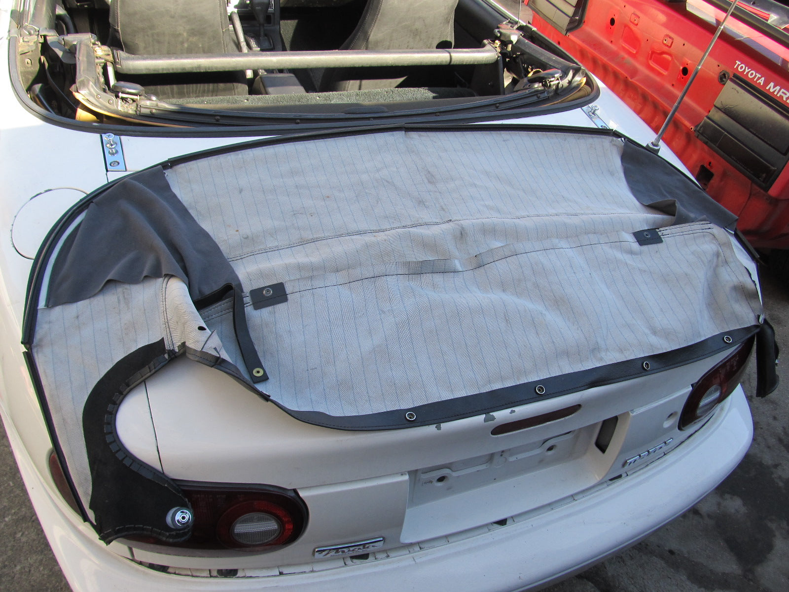 94 95 96 97 Mazda Miata OEM Convertible Top Boot Tonneau Cover ...