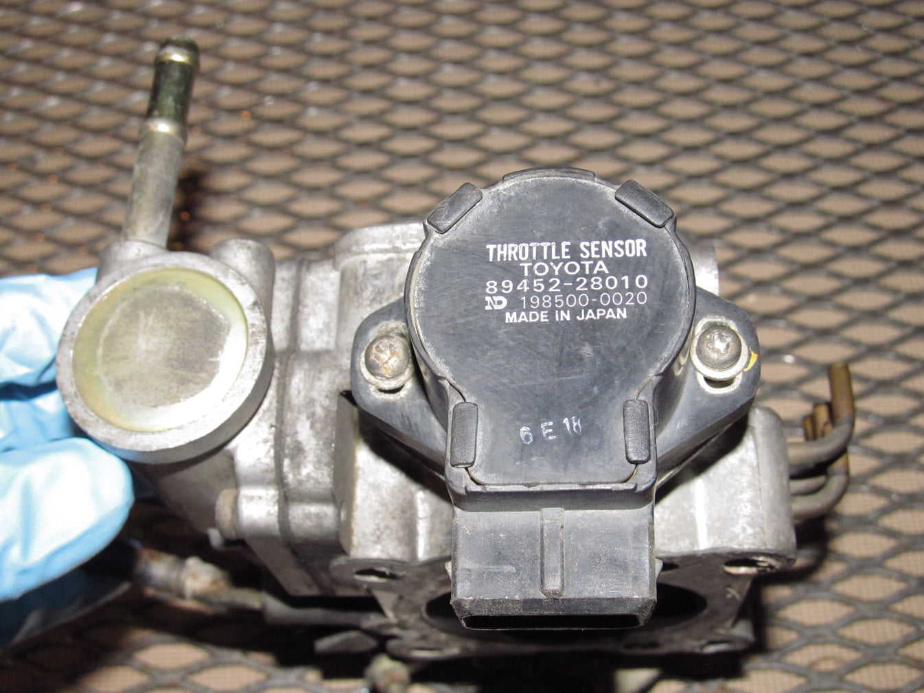 85 86 Toyota MR2 OEM Throttle Body & TPS - 4AGE M/T – Autopartone.com