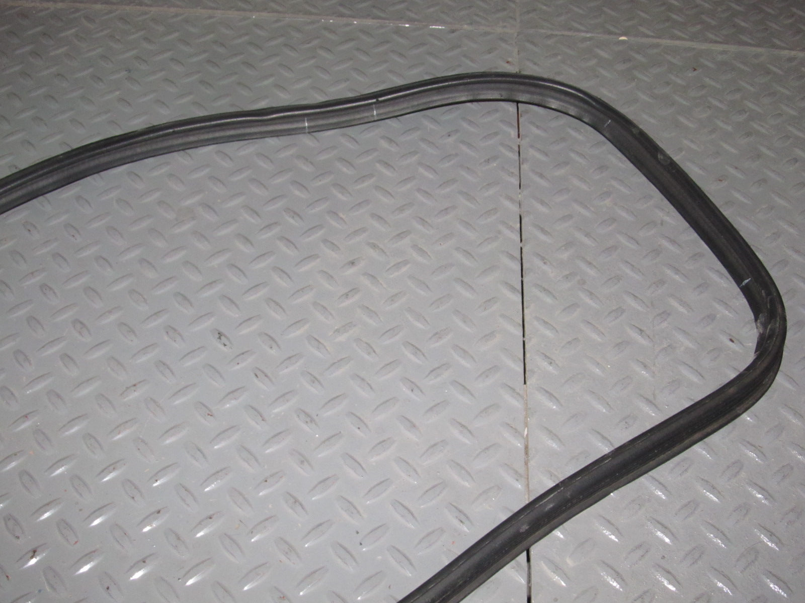 86 87 88 Mazda RX7 Convertible OEM Trunk Rubber Weather Stripping Seal ...