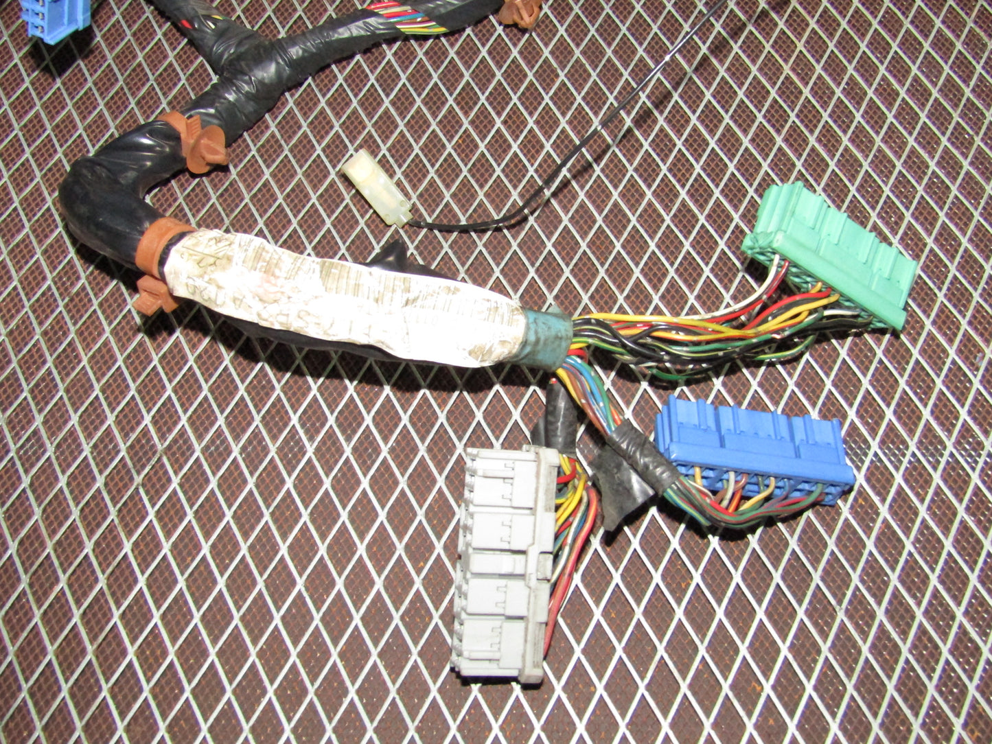 93 94 95 96 97 Honda Del Sol OEM Speedometer Cluster & Radio Harness ...