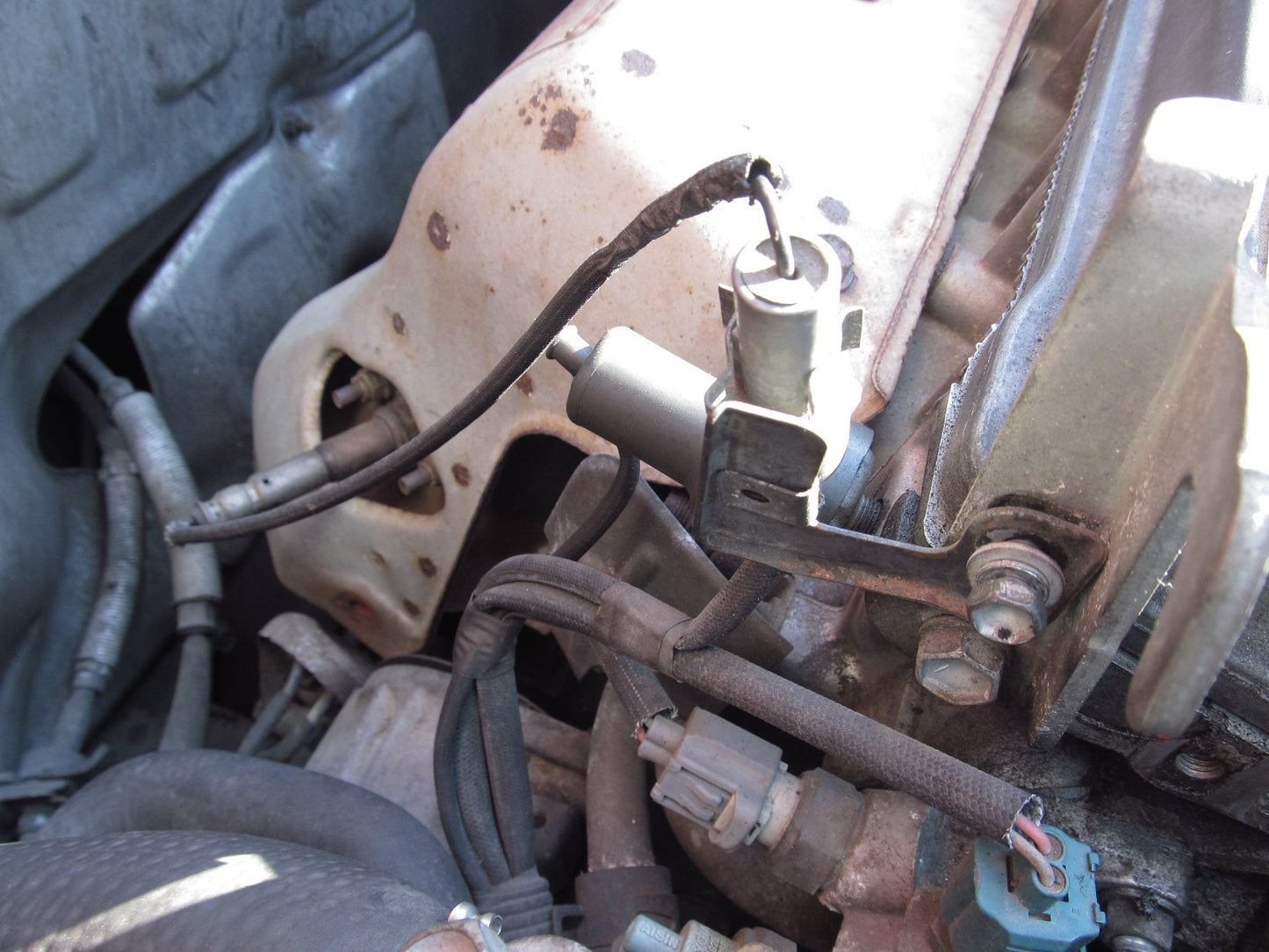 91 92 93 94 95 Toyota MR2 OEM O2 Oxygen Sensor Holder Bracket - 5SFE ...