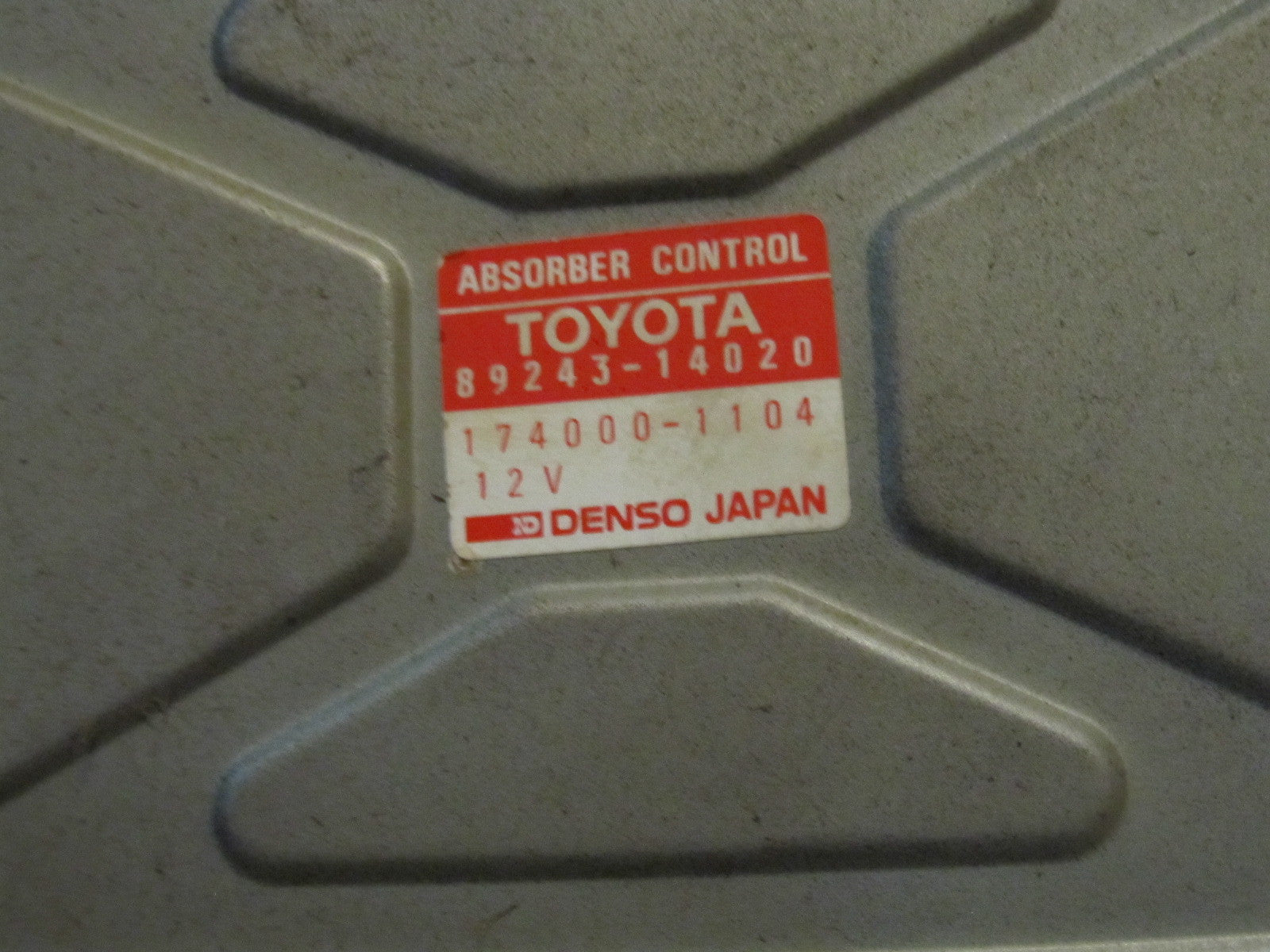 86 87 88 Toyota Supra OEM Absorber Control Unit Computer – Autopartone.com