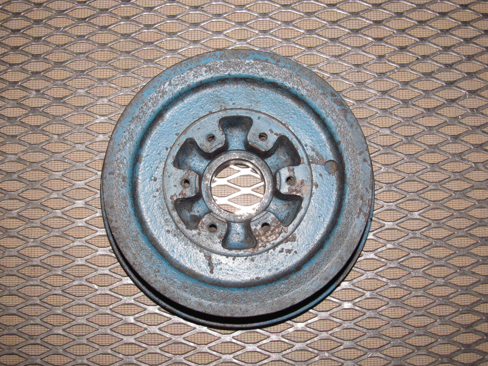 77 78 Datsun 280z OEM L28E Crankshaft Pulley - N42 – Autopartone