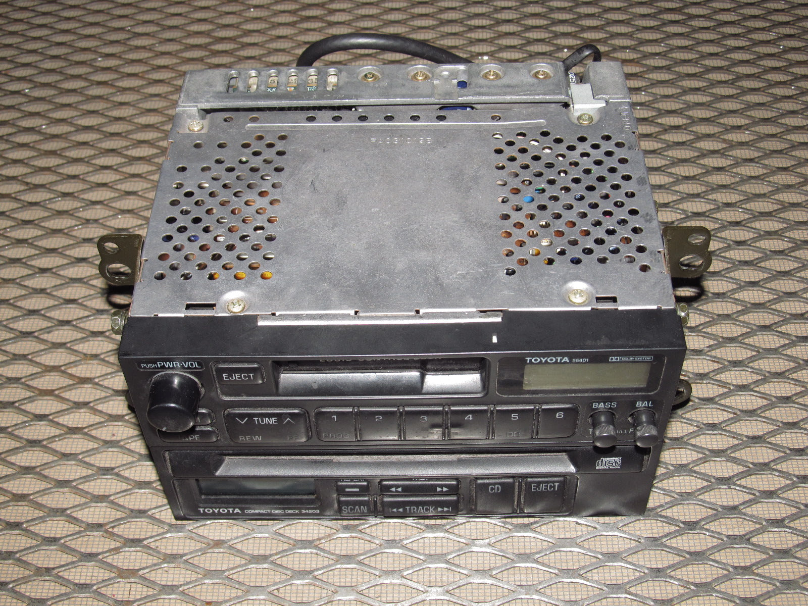 91 92 93 94 95 Toyota MR2 OEM Radio Cassette & CD Player – Autopartone.com