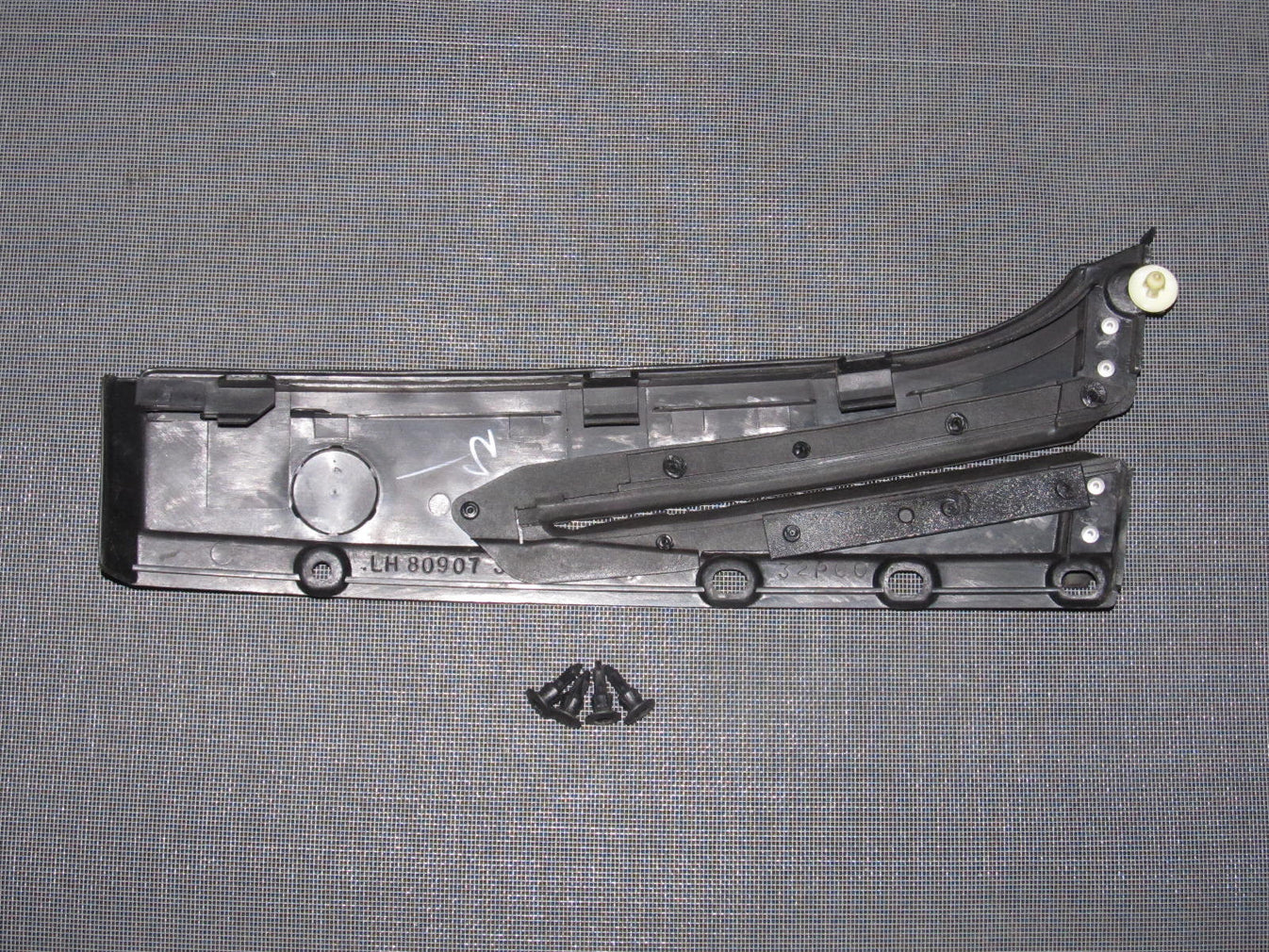 90-96 Nissan 300zx OEM Black Door Window Exterior Garnish Trim Cover ...