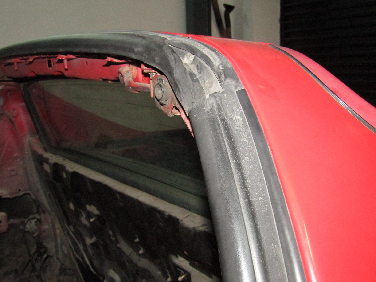 95 96 97 Honda Del Sol OEM Targa Top Rear Windshield Weather Stripping ...