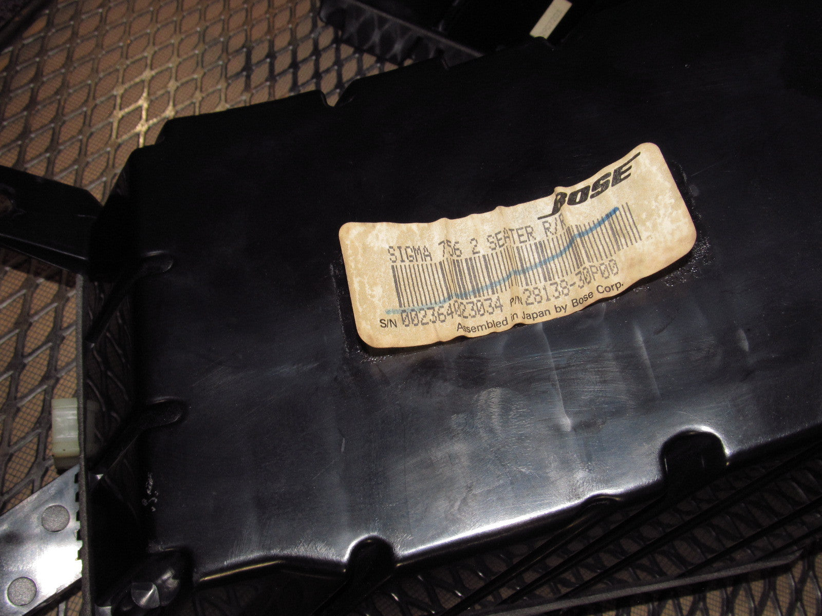 90-96 Nissan 300zx OEM Rear Trunk Speaker & Housing - 2+0 – Autopartone