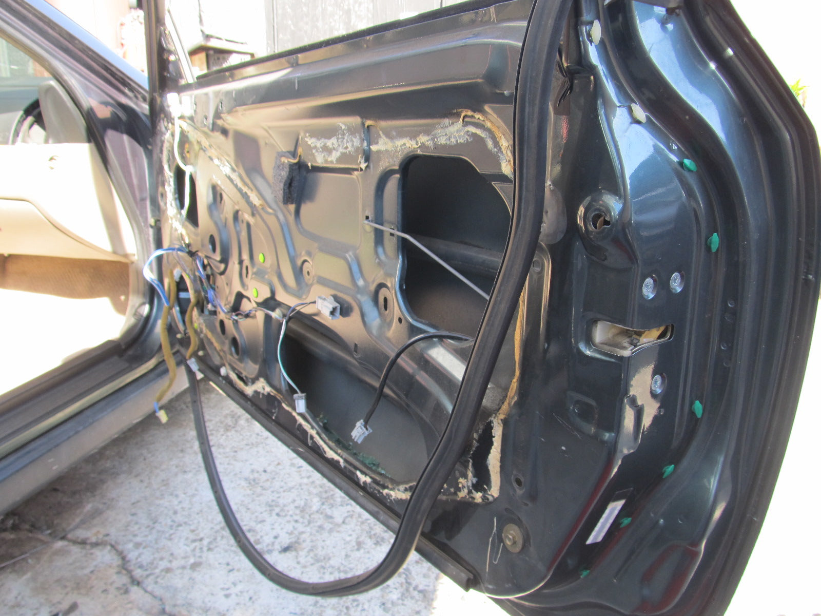 97 98 99 00 01 Honda Prelude OEM Interior Door Weather Stripping Rubbe ...