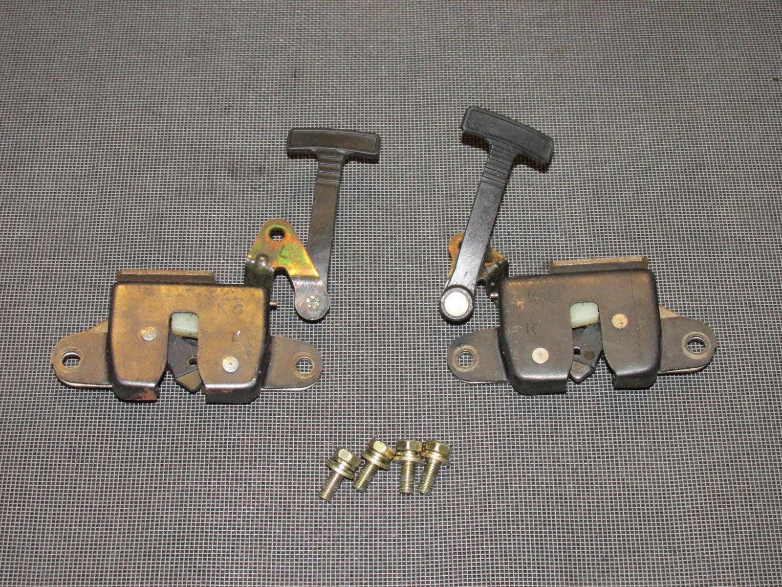 96 97 98 99 00 Honda Civic 4 Door OEM Rear Seat Latch - Set ...