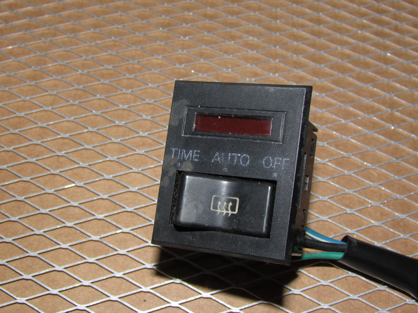 81 82 83 Datsun 280zx OEM Rear Defroster Defogger Switch with Auto Tim ...