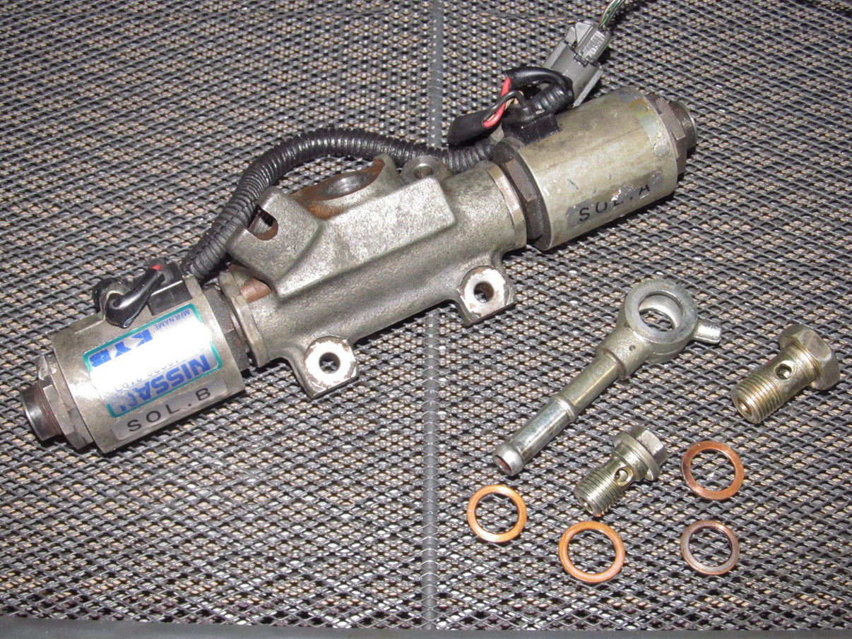 90 91 92 93 Nissan 300zx OEM Hydraulic Hicas Rear Power Steering Solen ...