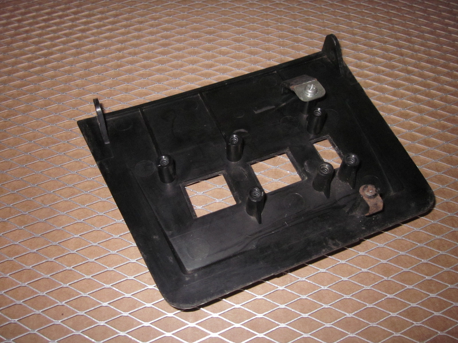 72 73 Datsun 240z OEM Console Defroster Switch Bezel Fuse Box Cover Pa ...