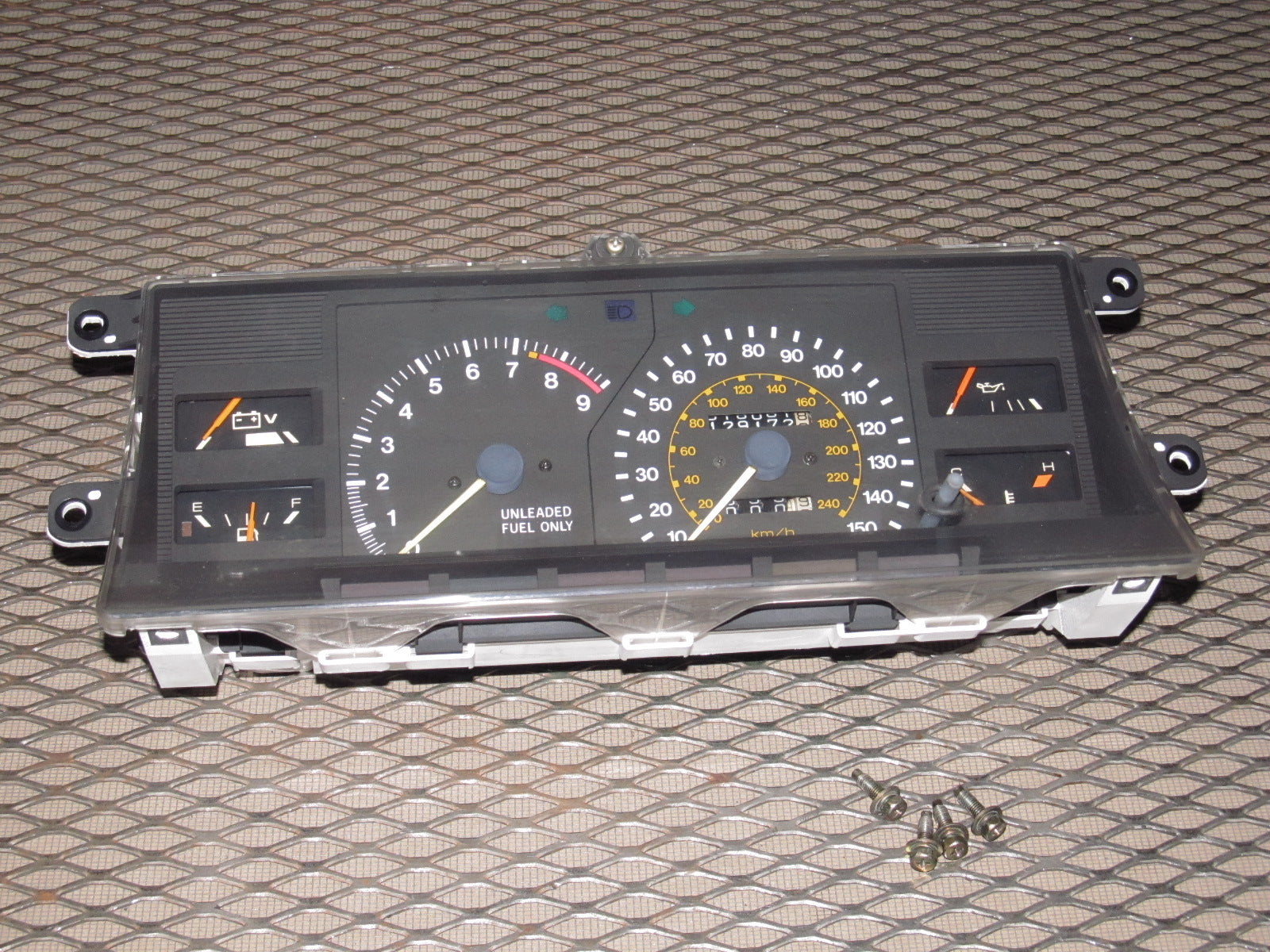 85 86 Toyota MR2 OEM Speedometer Instrument Cluster - M/T – Autopartone.com