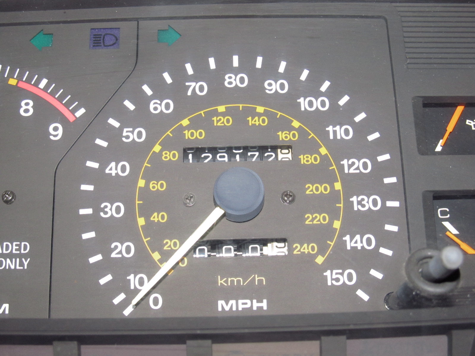 85 86 Toyota MR2 OEM Speedometer Instrument Cluster - M/T – Autopartone.com