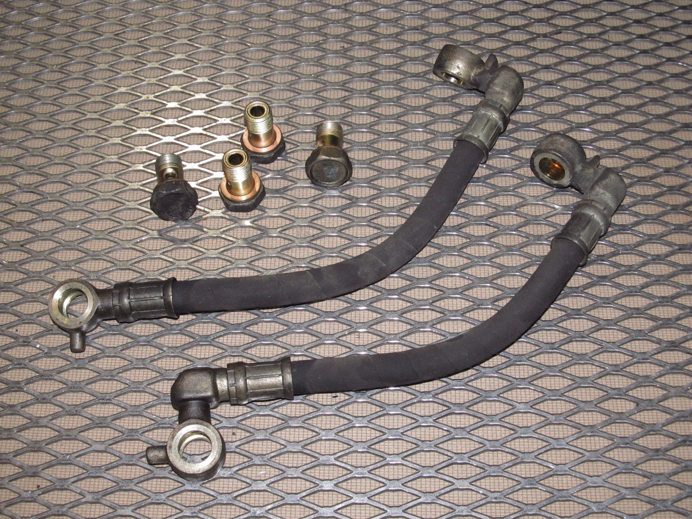 90-93 Nissan 300zx OEM Hicas Power Steering Pump Motor Hose - Twin Tur ...