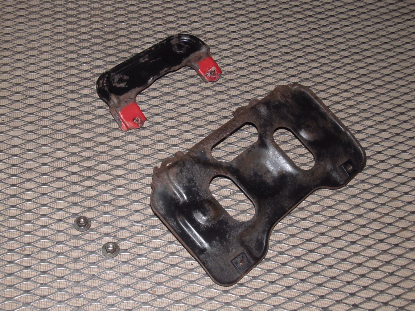 94 95 96 97 Mitsubishi 3000GT OEM Front License Plate Holder Bracket ...