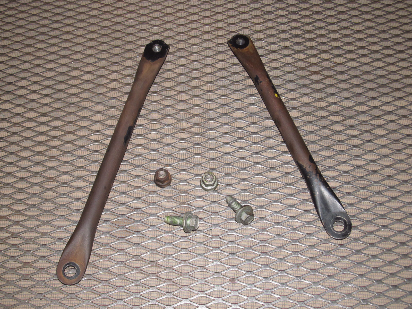 91 92 93 94 95 Toyota MR2 OEM Front Chassis Support Bar Set ...