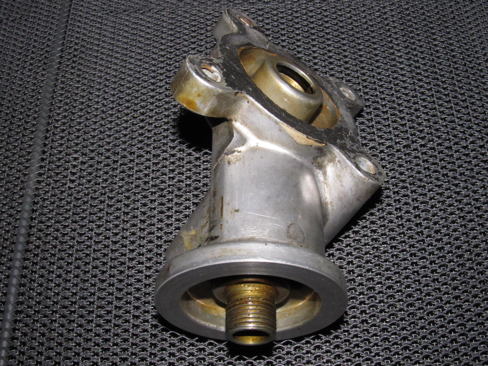 90 91 92 93 94 95 96 Nissan 300zx OEM Oil Filter Adapter Mount ...
