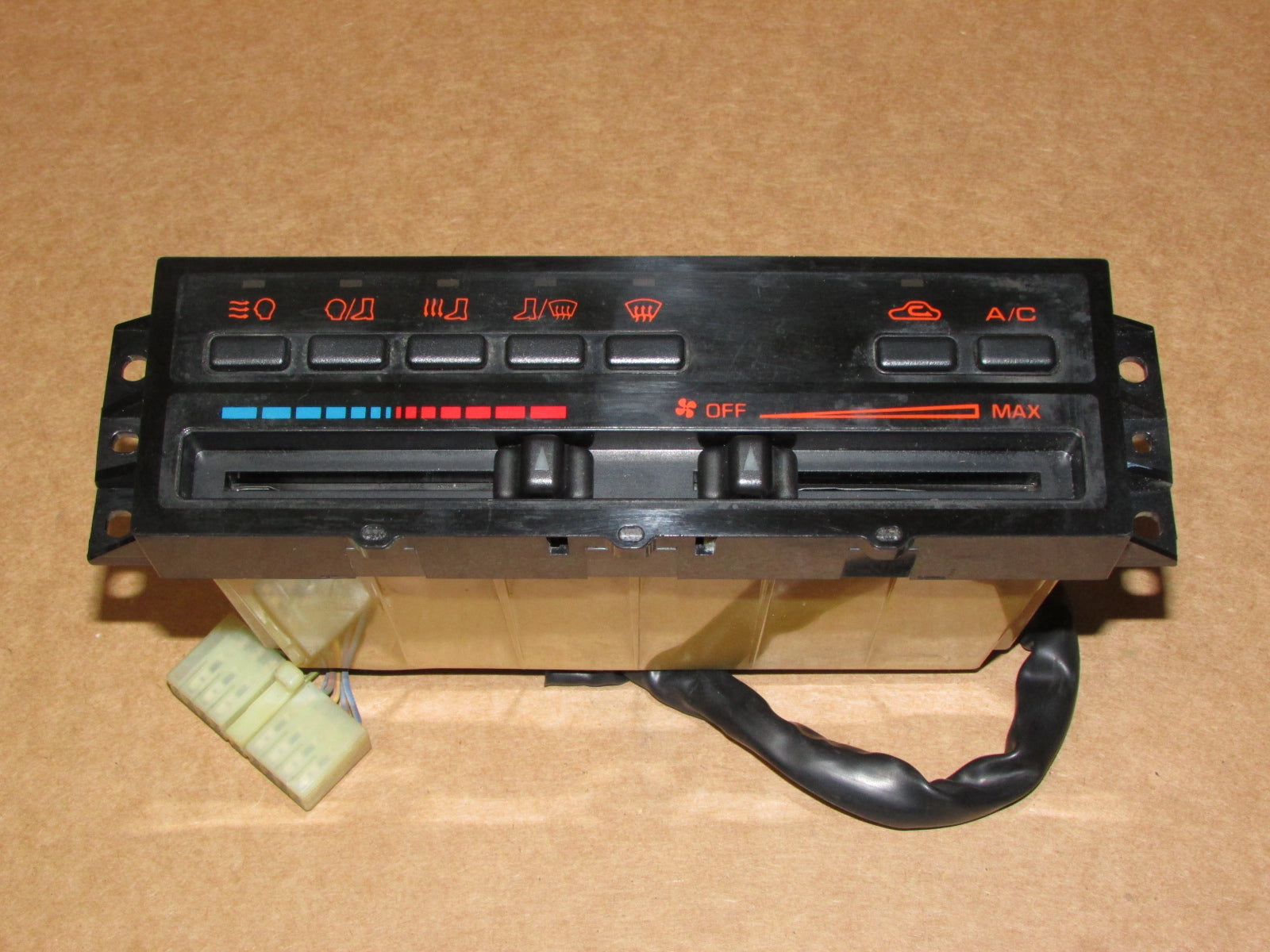 86 87 88 Mazda RX7 OEM Hvac Temperature A/C Heater Climate Control Uni ...