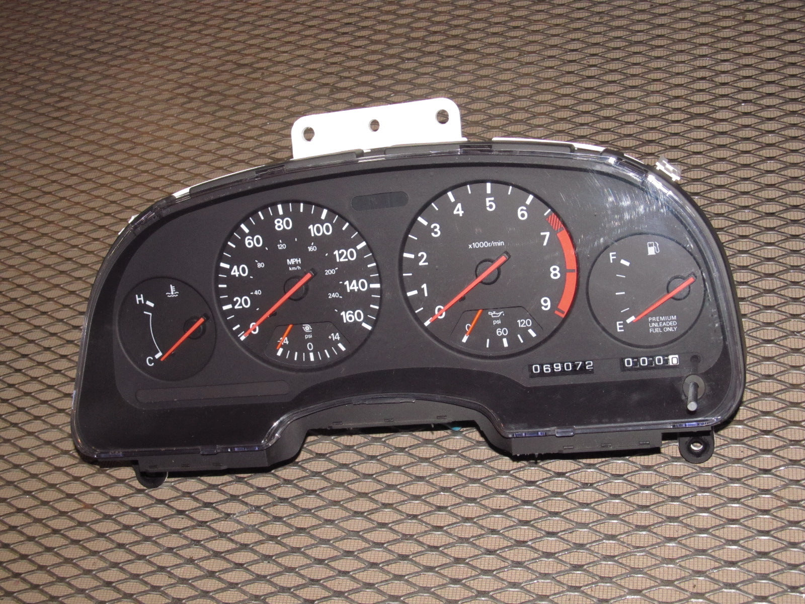 90 91 Nissan 300zx OEM Speedometer Instrument Cluster - Twin Turbo M/T ...
