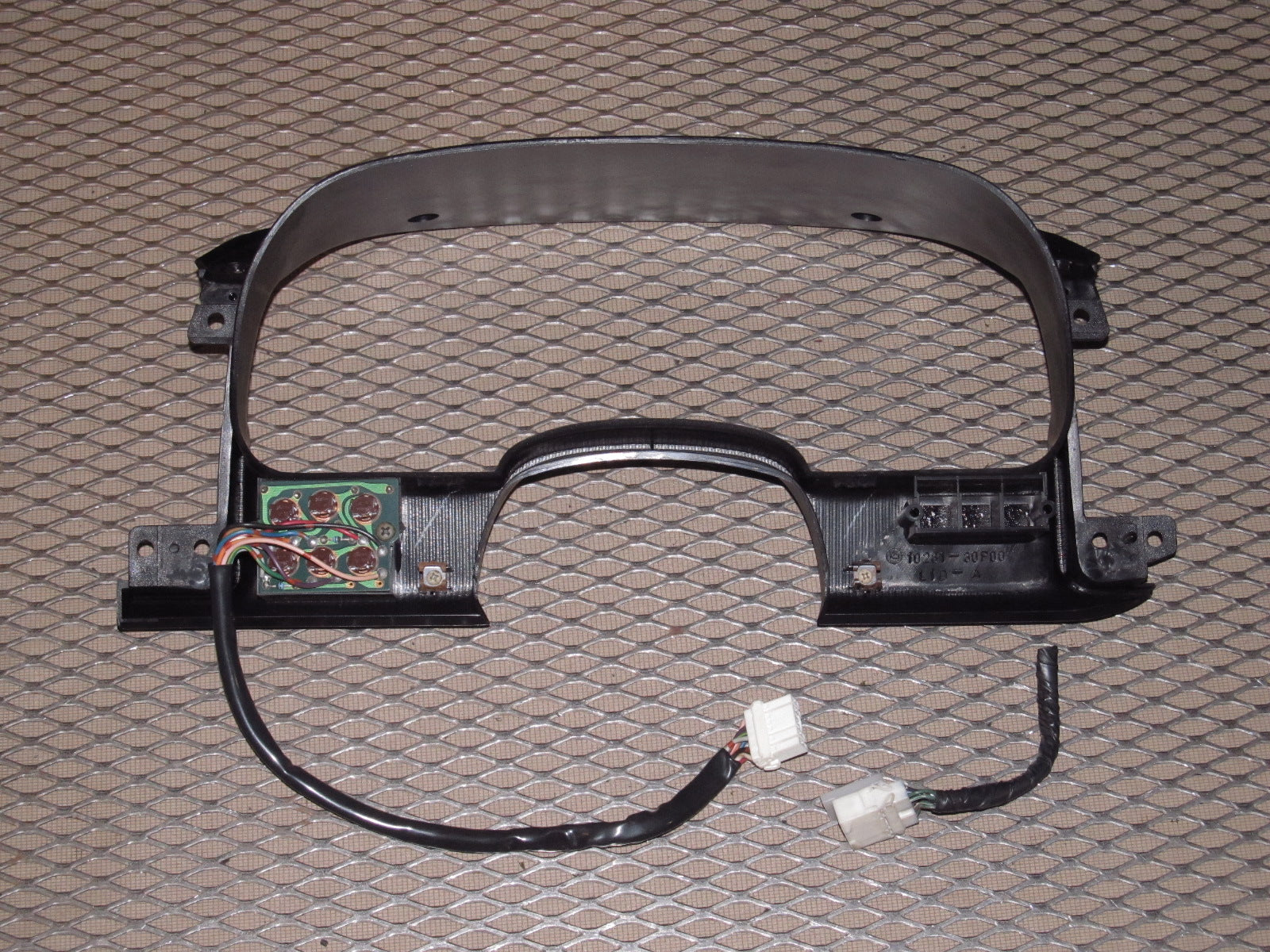 90-96 Nissan 300zx OEM Speedometer Instrument Cluster Bezel Cover - Tw ...