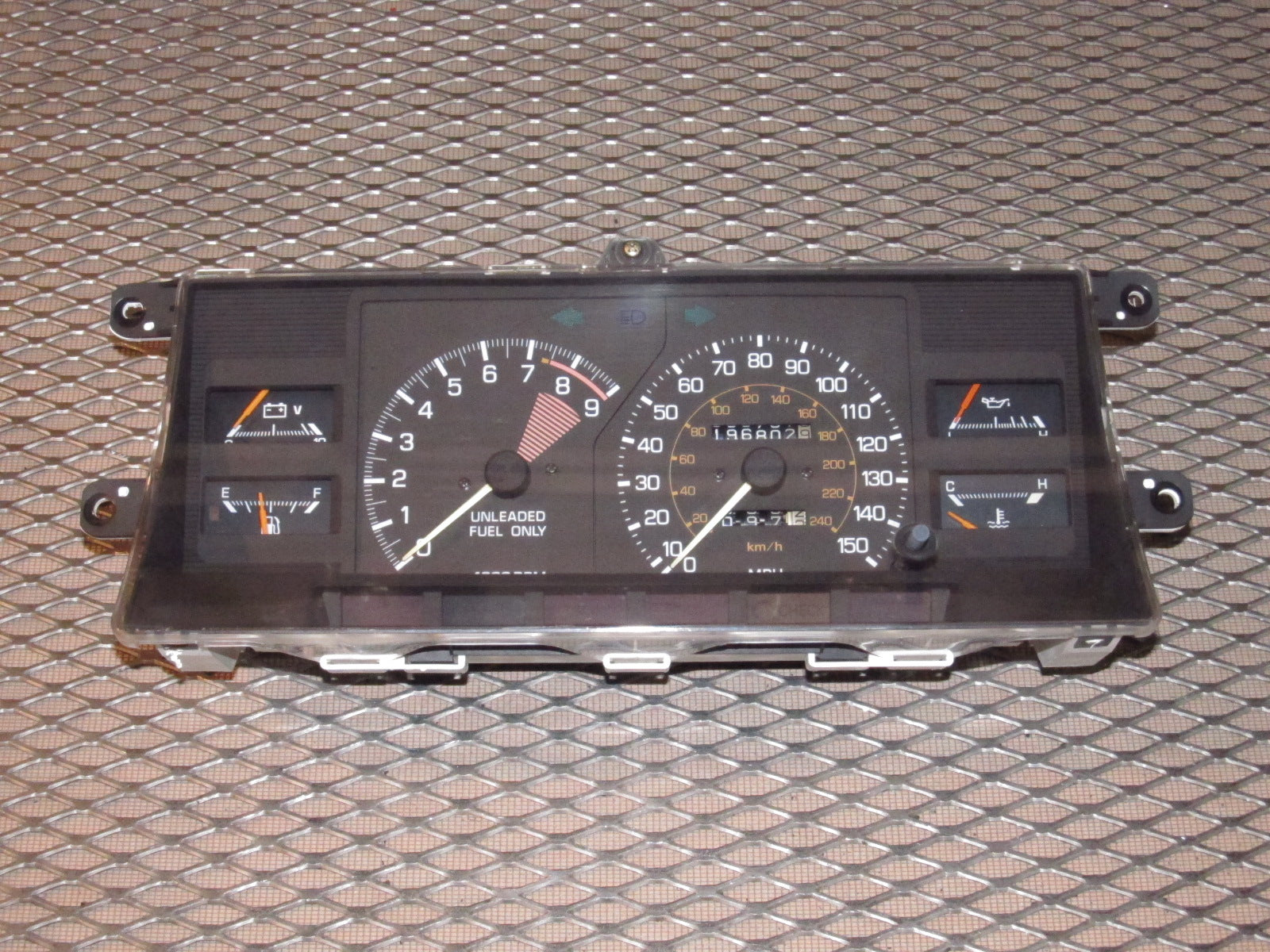 87 88 89 Toyota MR2 OEM Instrument Cluster Speedometer - M/T – Autopartone