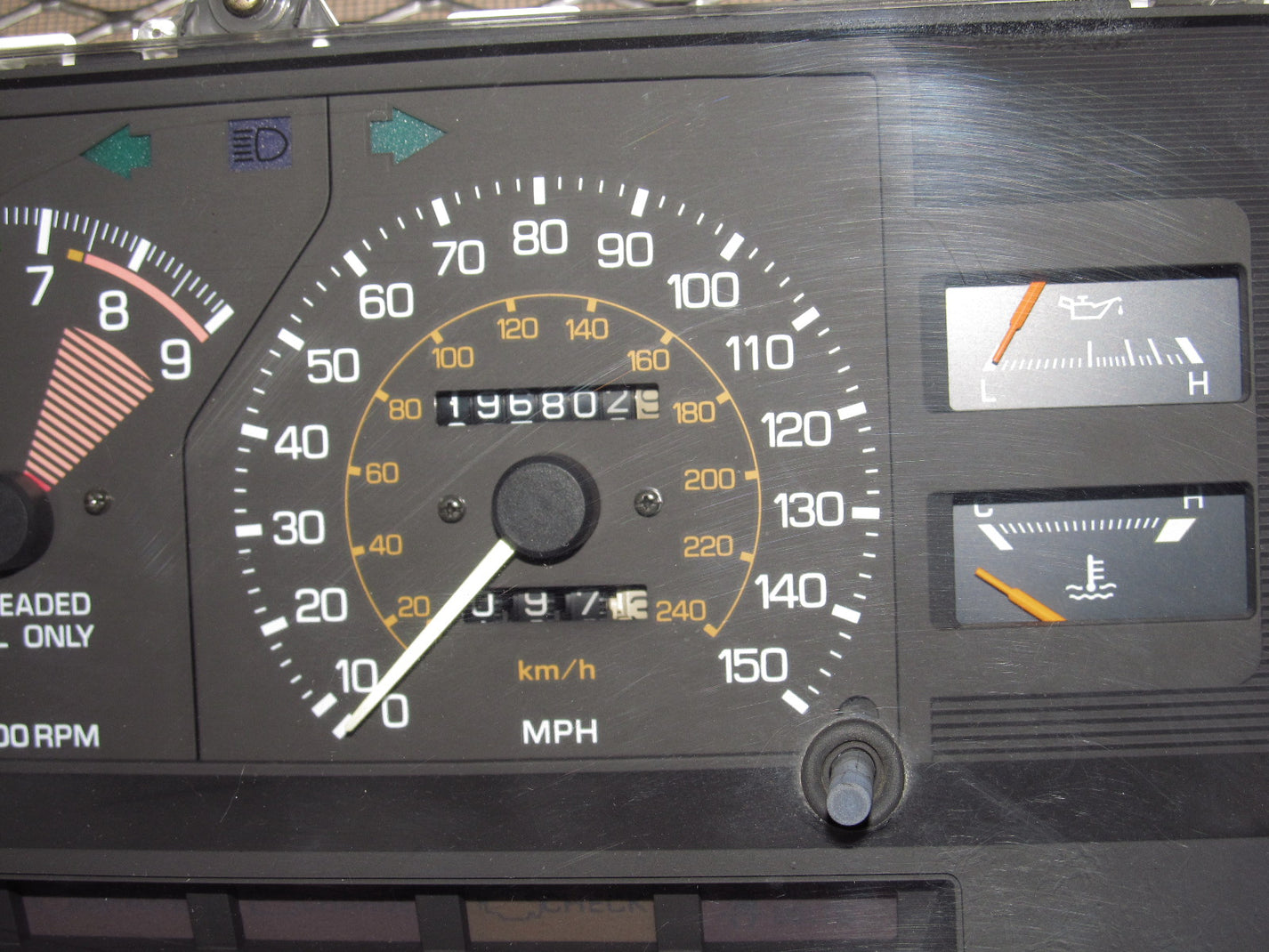 87 88 89 Toyota MR2 OEM Instrument Cluster Speedometer - M/T – Autopartone