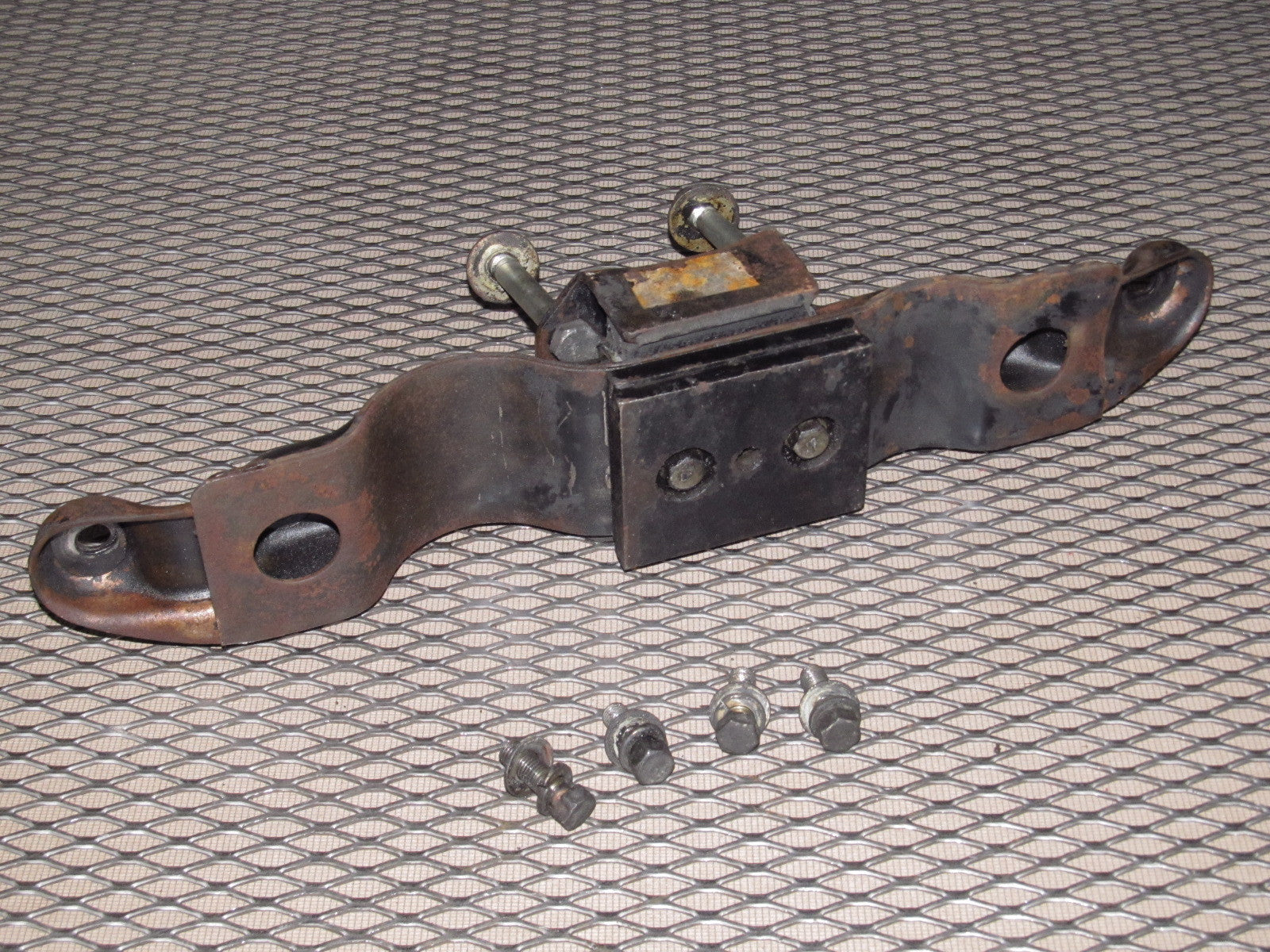 72 73 Datsun 240z OEM Front Differential Control Arm Mount Bracket ...