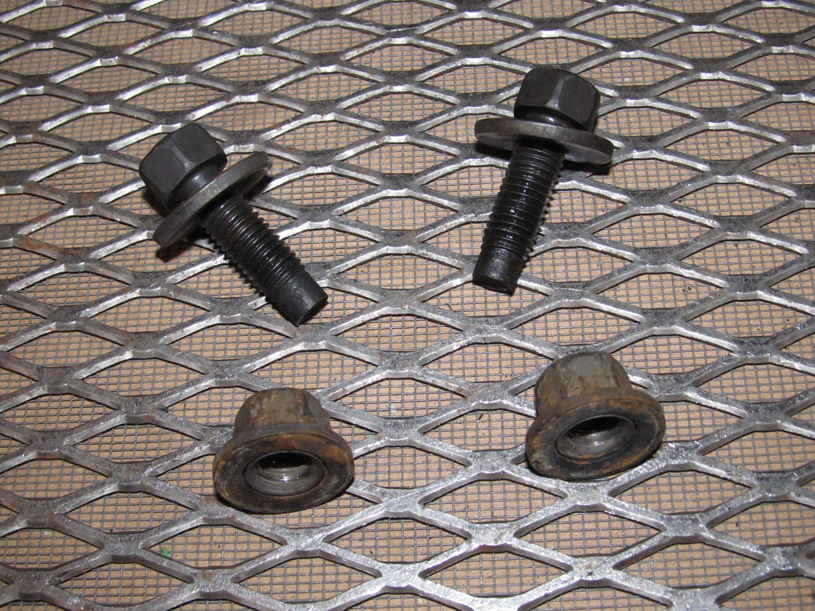 99-04 Ford Mustang OEM Front Seat Track Mounting Bolts & Nuts - Left ...