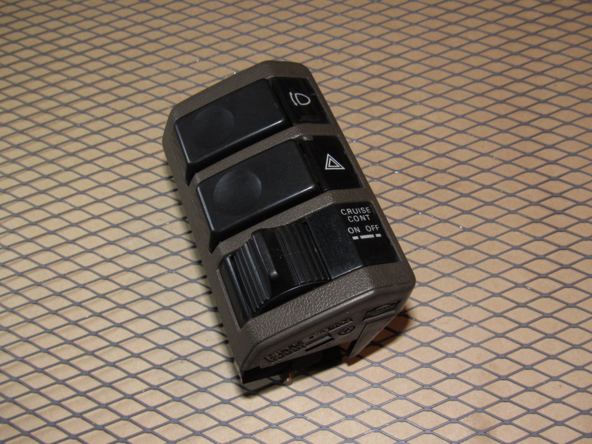 84 85 86 Nissan 300zx OEM Headlight Hazard & Cruise Control Switch ...