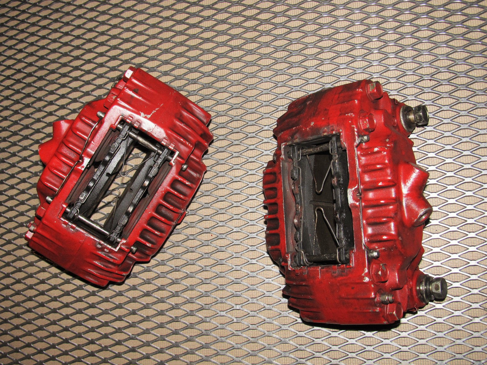 86 87 88 Mazda RX7 OEM Aluminum Front Brake Caliper - 4 Piston ...