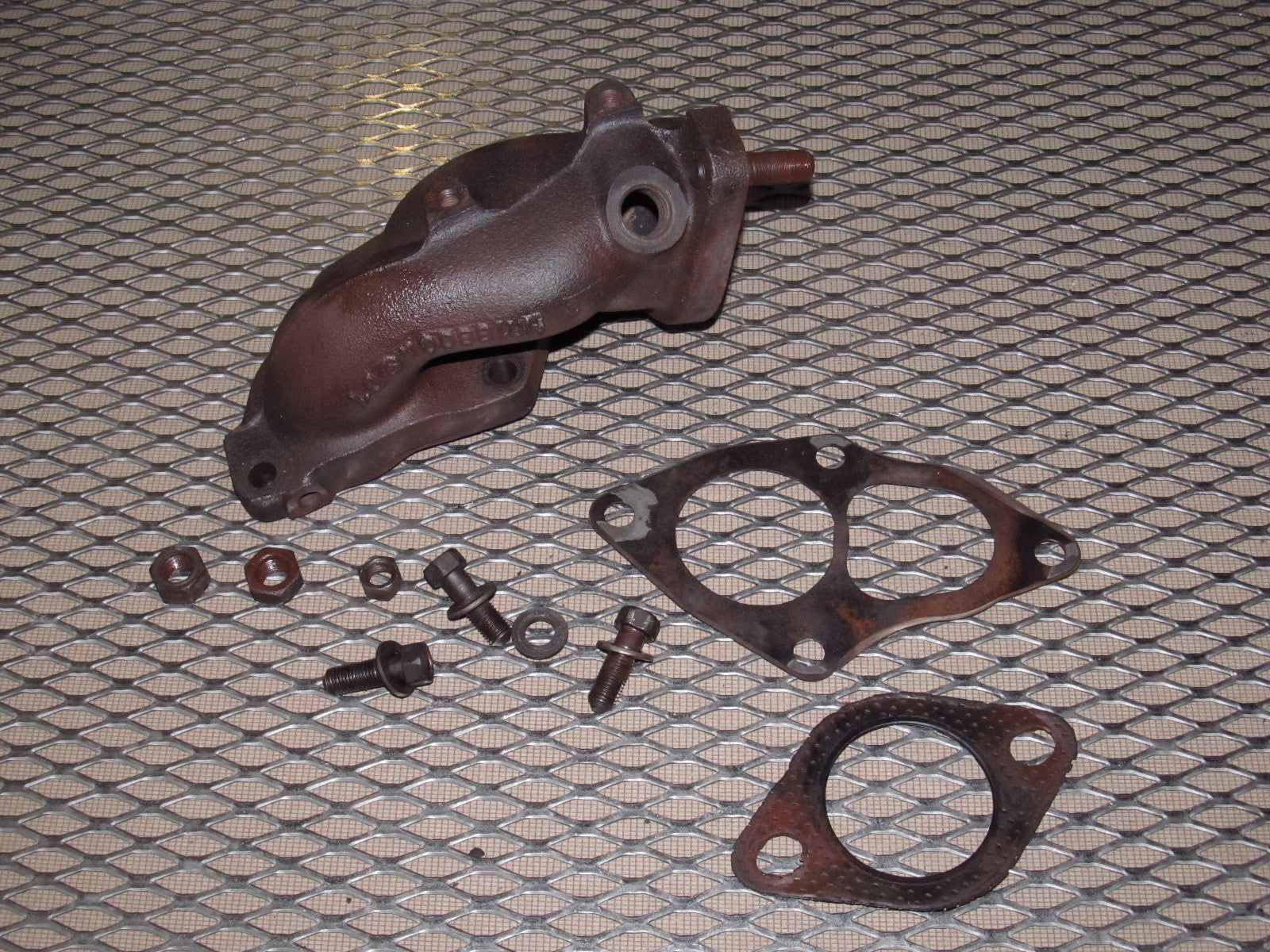 97 98 99 Mitsubishi Eclipse OEM Turbo Exhaust Flange Elbow Pipe ...