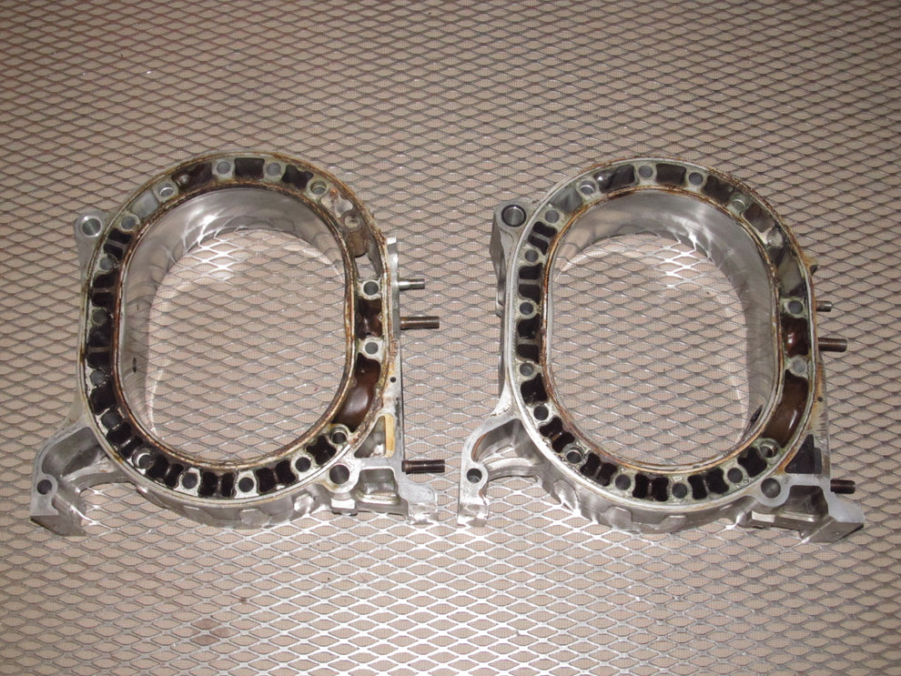 89 90 91 Mazda RX7 OEM Rotary Engine Rotor Housing - Set – Autopartone