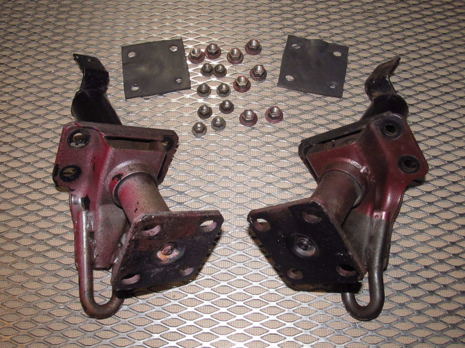 79 80 Datsun 280zx OEM Rear Bumper Reinforcement Bracket - Set ...