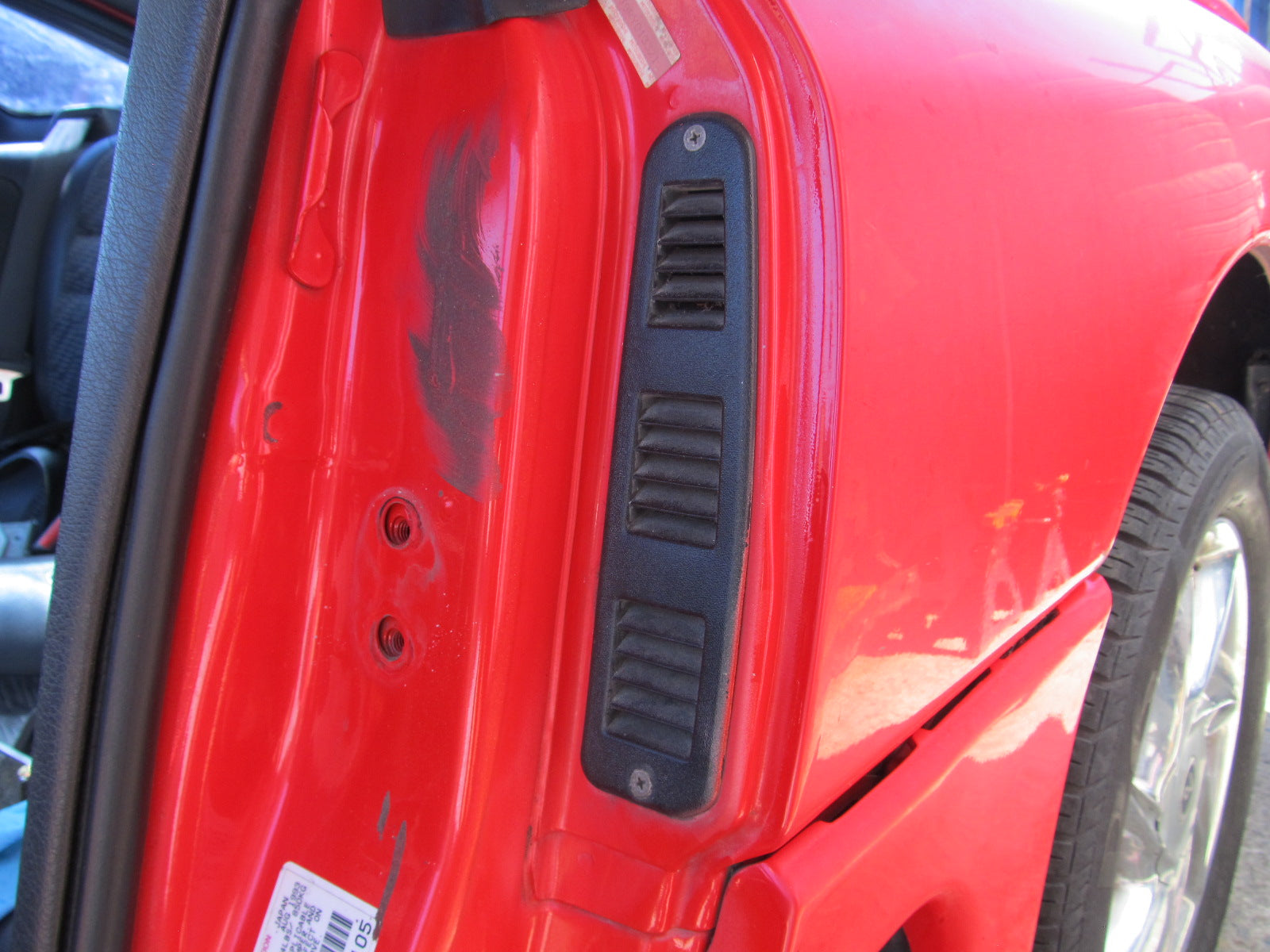 94 95 96 97 Mitsubishi 3000GT OEM Front Door Jamb Air Vent - Left ...