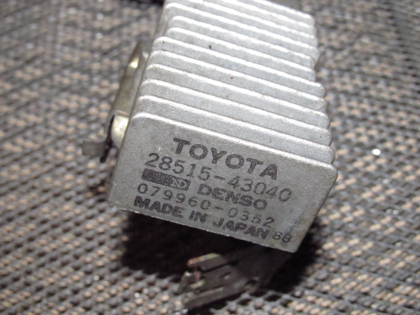 89 90 91 92 Toyota Supra OEM Fuel Injector Pump Resistor 28515-43040 ...