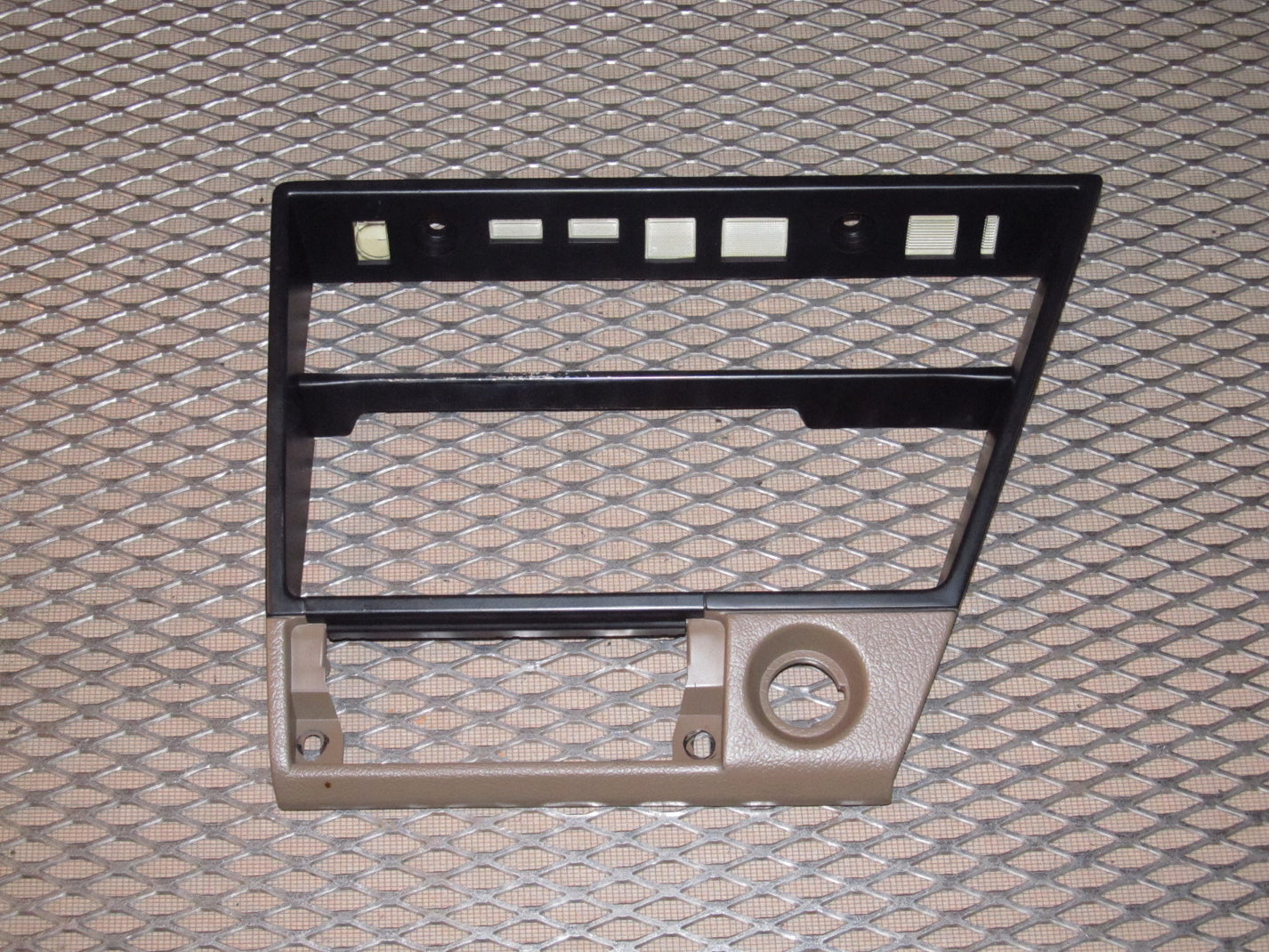 87 88 89 Nissan 300zx Dash Climate Control & Stereo Bezel Cover ...