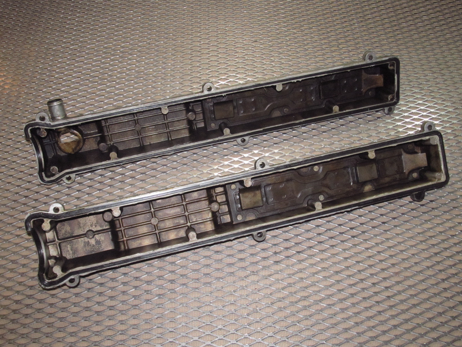 89 90 91 92 Toyota Supra OEM Engine Valve Cover Set - Turbo 7MGTE ...