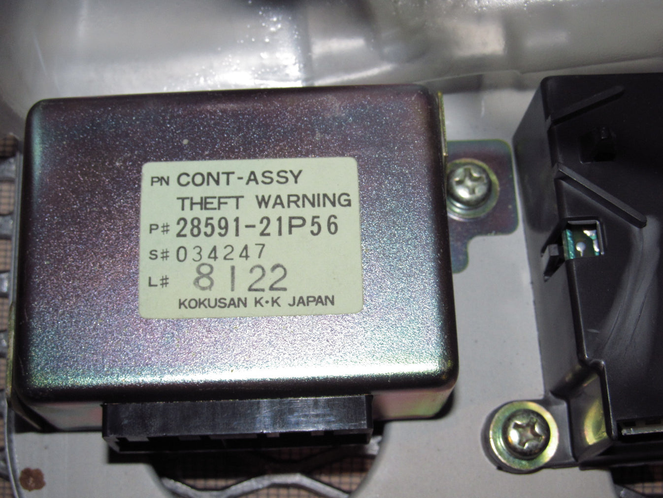 87 88 89 Nissan 300zx OEM Anti Theft & Relay 28591-21P56 – Autopartone