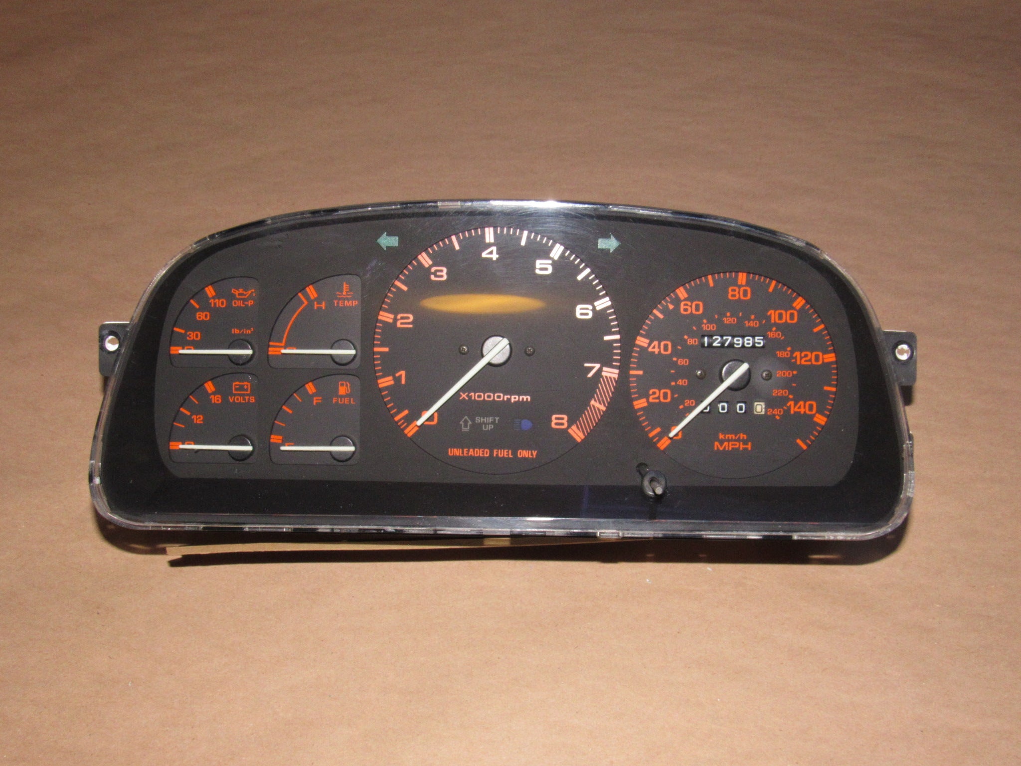 86 87 88 Mazda RX7 Non Turbo OEM Speedometer Instrument Cluster ...
