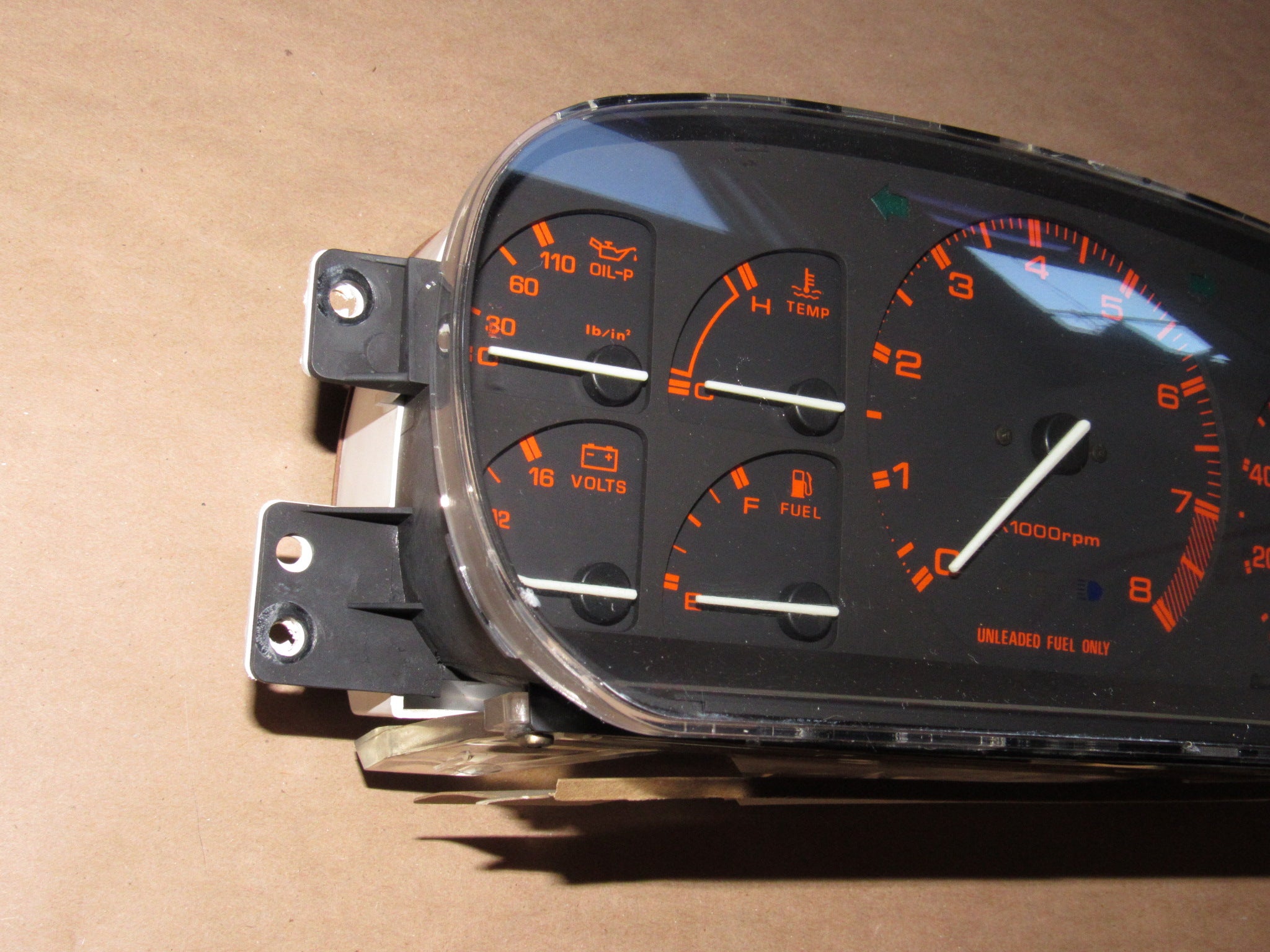 86 87 88 Mazda RX7 Non Turbo OEM Speedometer Instrument Cluster ...