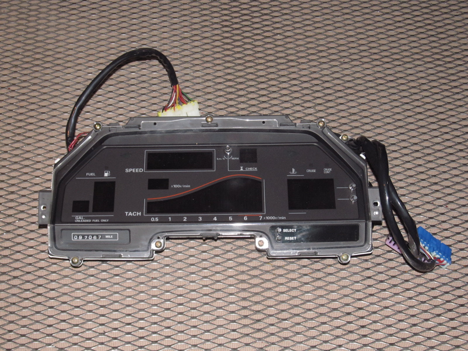 88 89 Nissan 300zx OEM Digital Speedometer Instrument Cluster ...