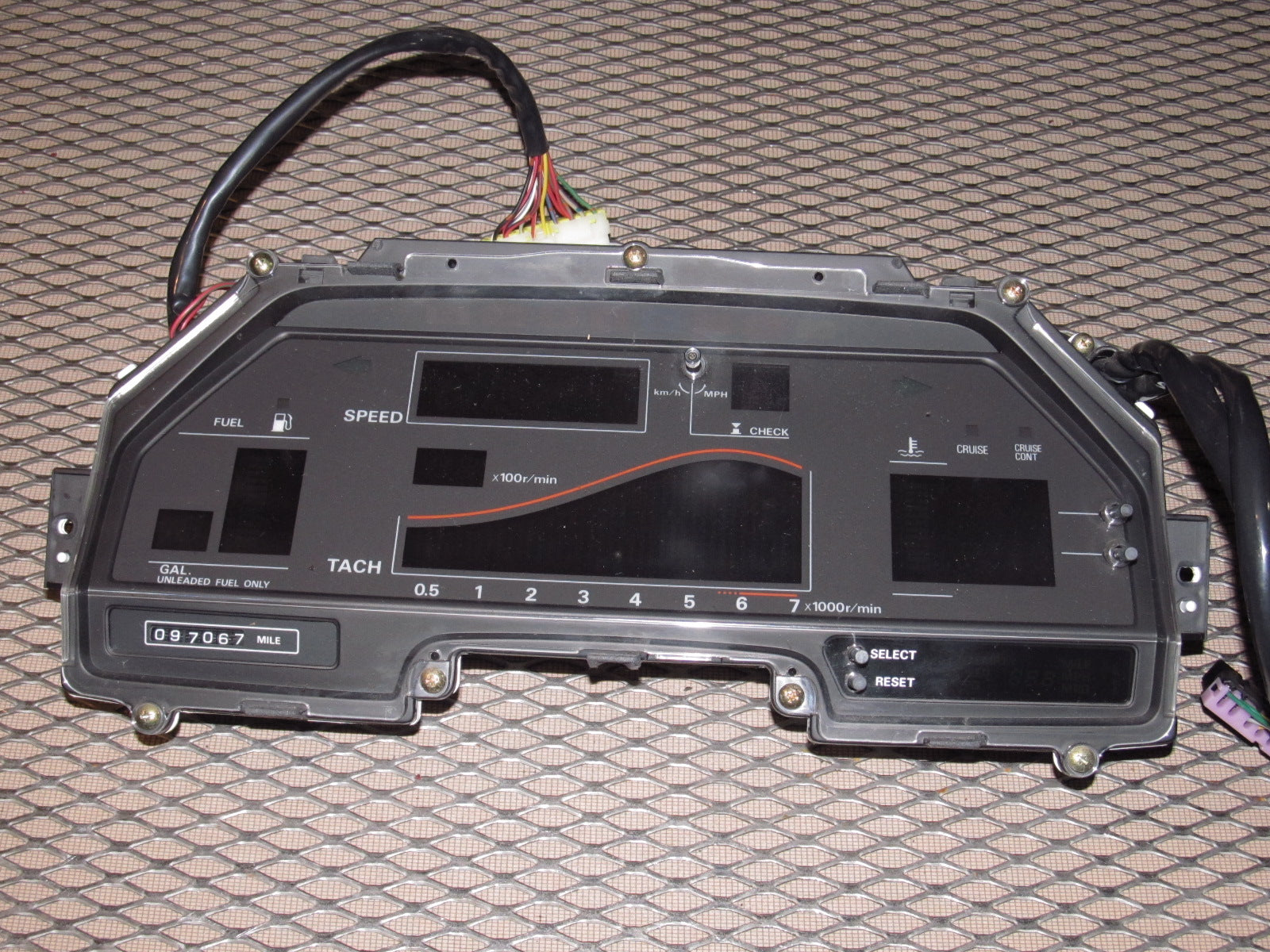 88 89 Nissan 300zx OEM Digital Speedometer Instrument Cluster ...