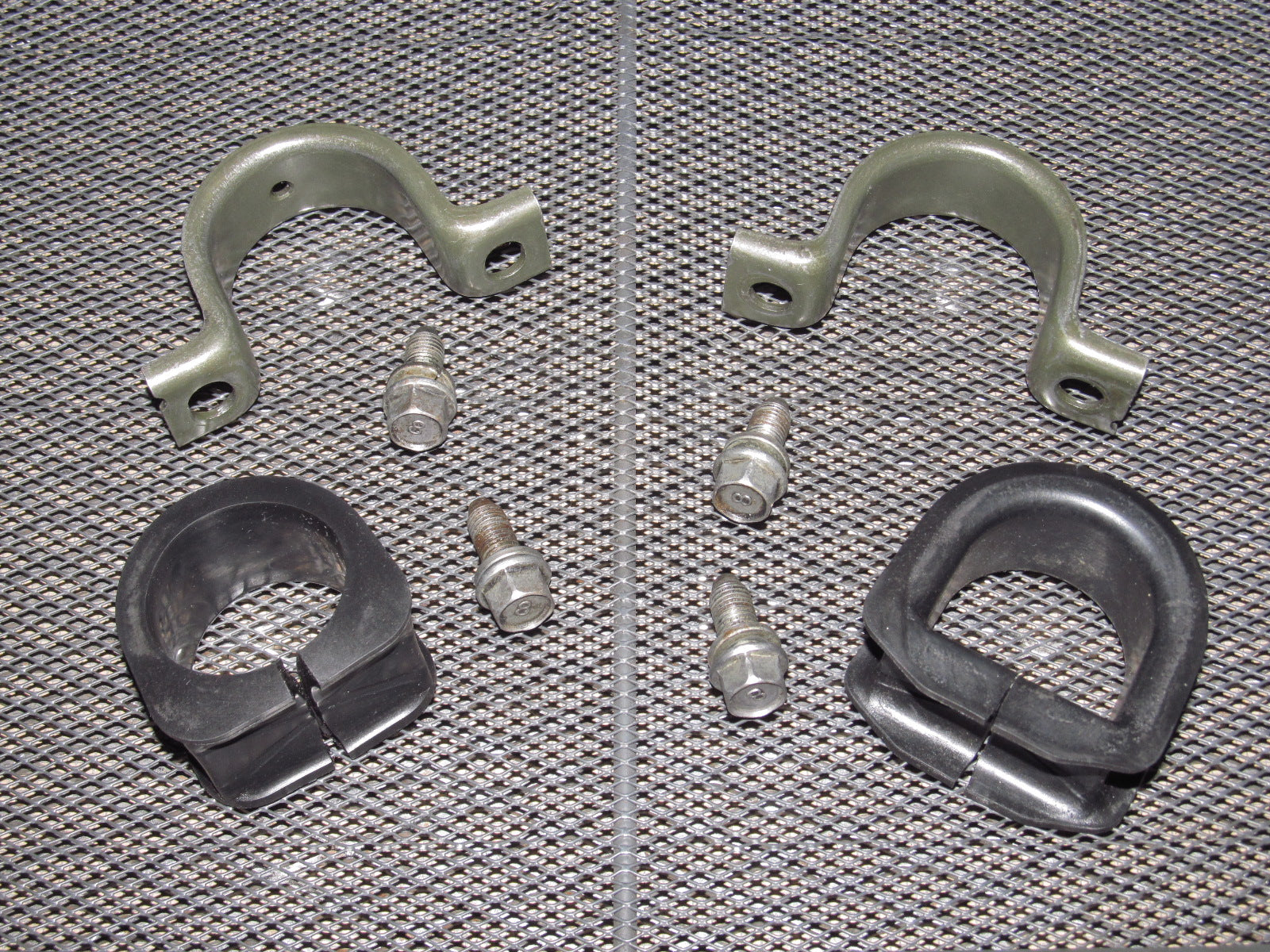 90-93 Mazda Miata OEM Power Steering Rack Mounting Bracket Set ...